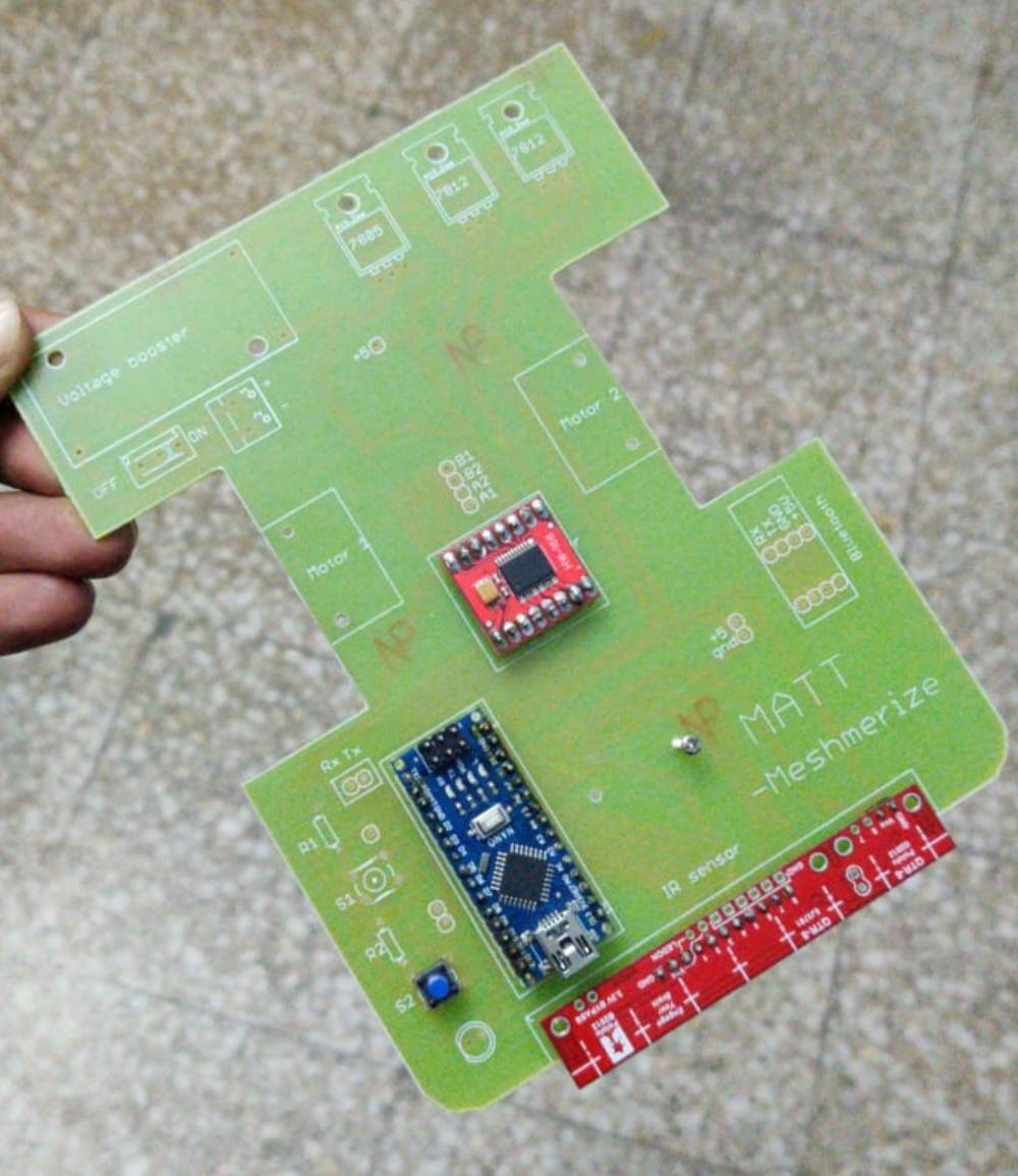 Line Follower Bot and Mesh Solver for Meshmerize Competition : 5 Steps ...