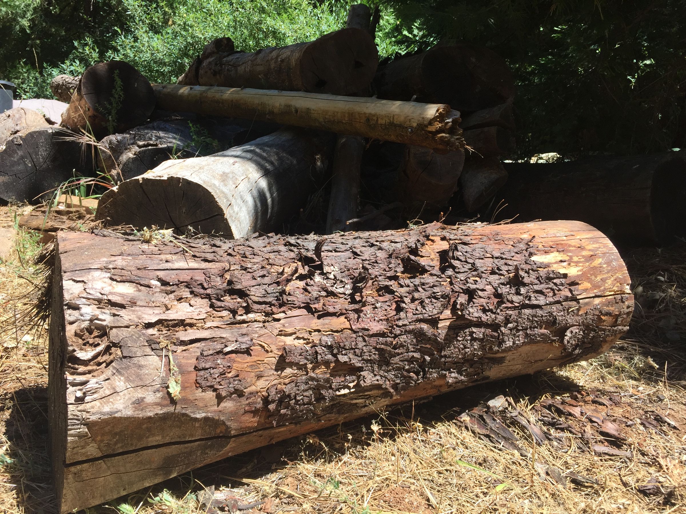 Aluminum Inlay Cross-Cut Log Clock : 5 Steps (with Pictures ...