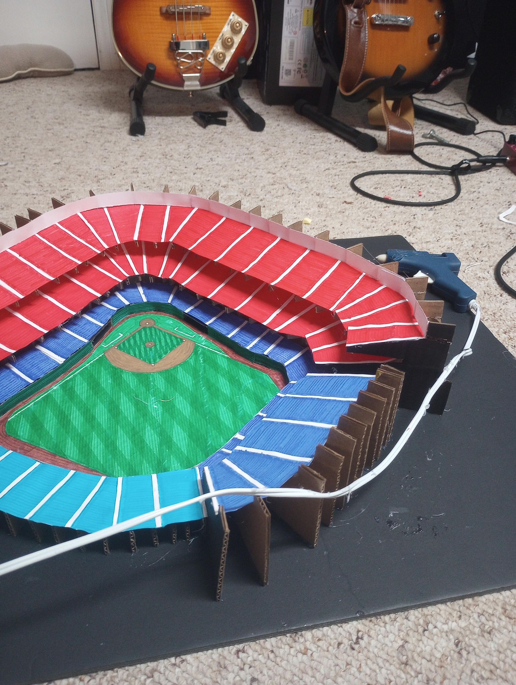 Cardboard MLB Stadium : 39 Steps (with Pictures) - Instructables