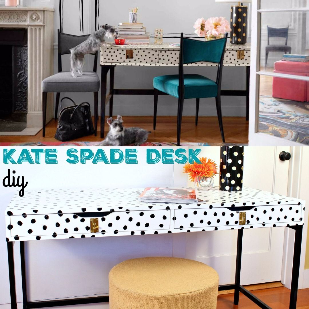 Ikea Hack Kate Spade Desk : 3 Steps - Instructables