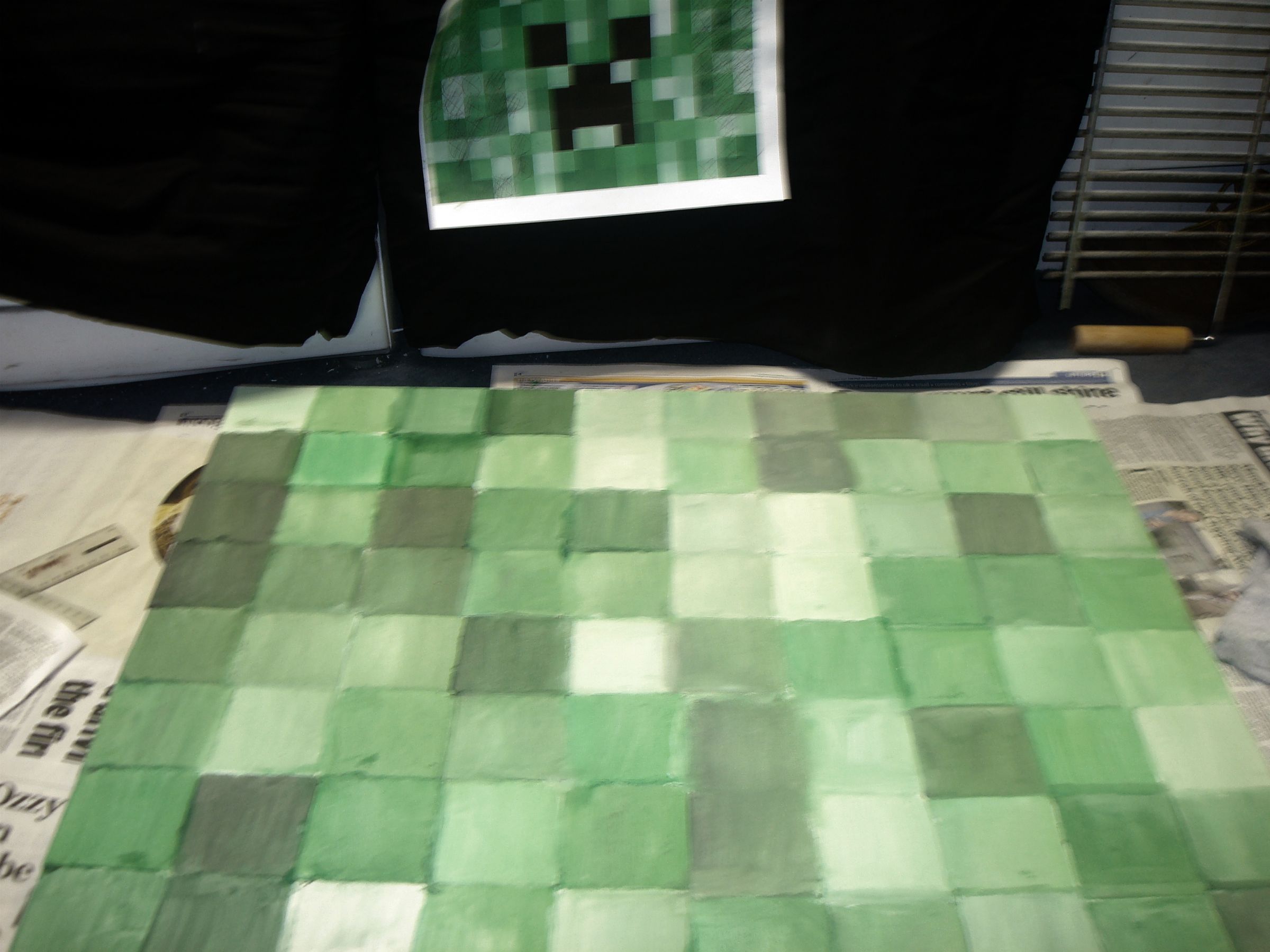 Creeper A2 Painting - Instructables