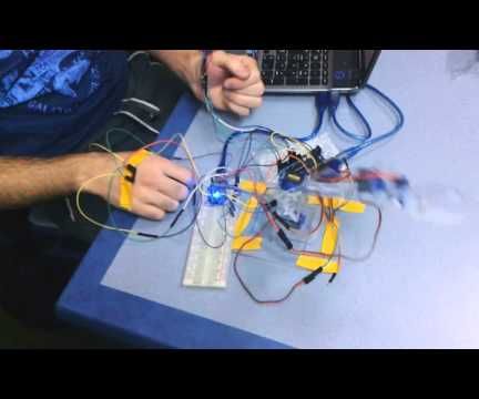 Controlled Robotic Arm With Hand Gestures : 3 Steps - Instructables