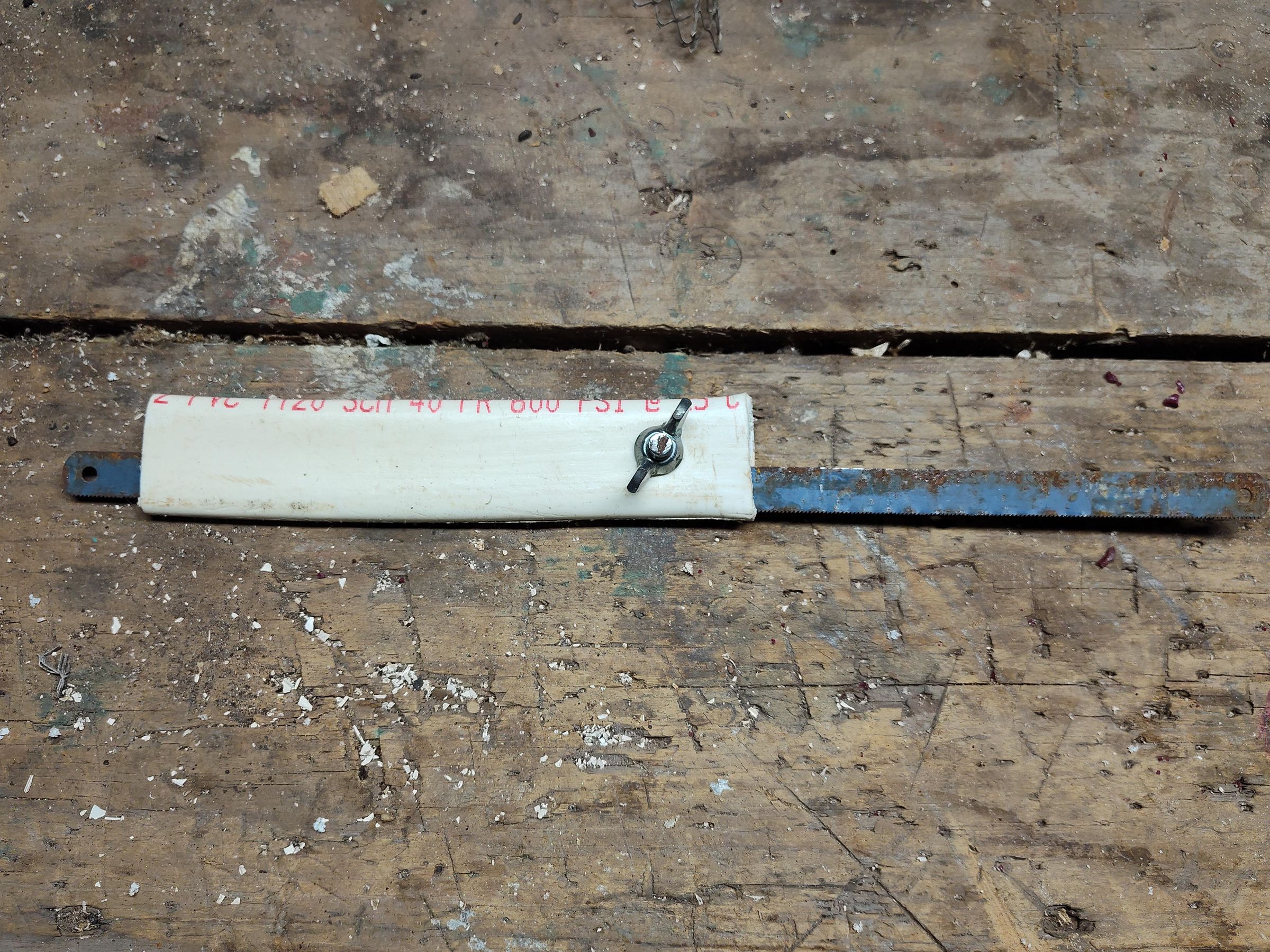 Mini Hacksaw With Removable Frames : 5 Steps (with Pictures ...