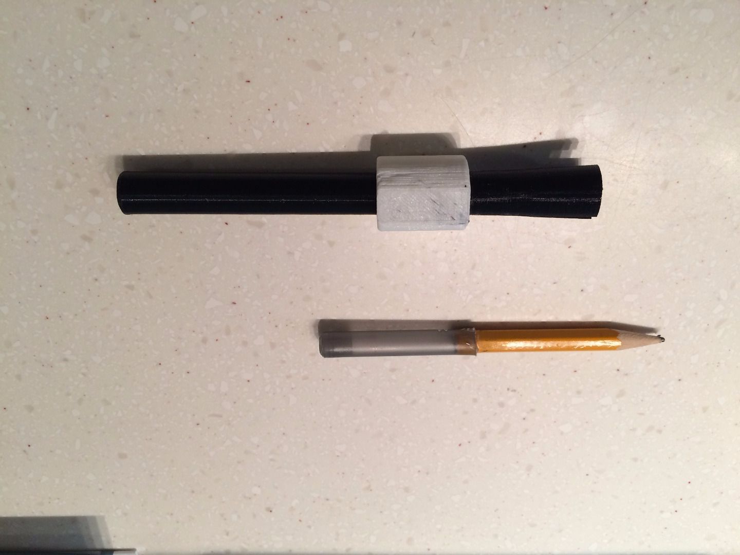 3-D Printed Pencil Extender : 4 Steps - Instructables