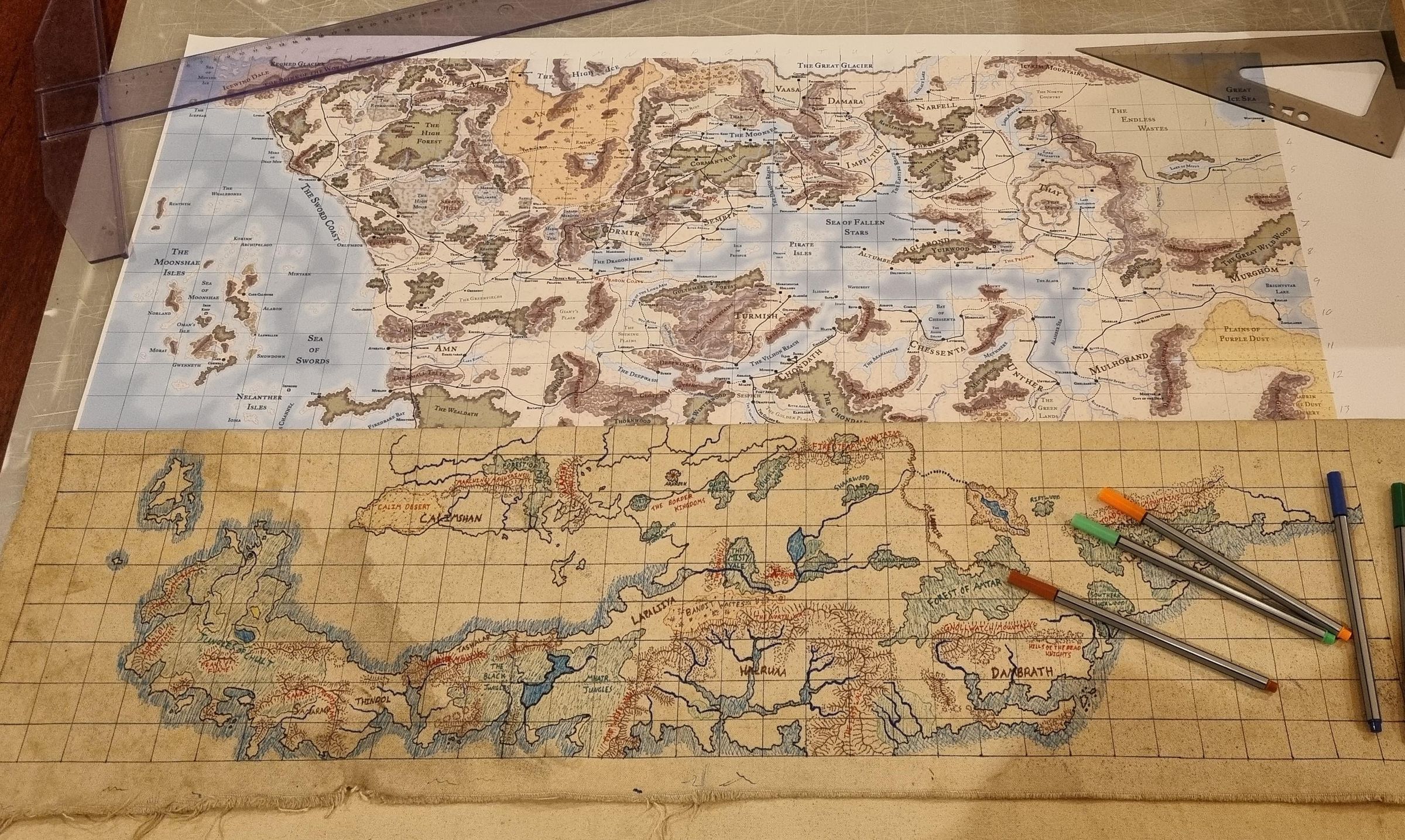 D&D Canvas Fantasy Map : 4 Steps (with Pictures) - Instructables