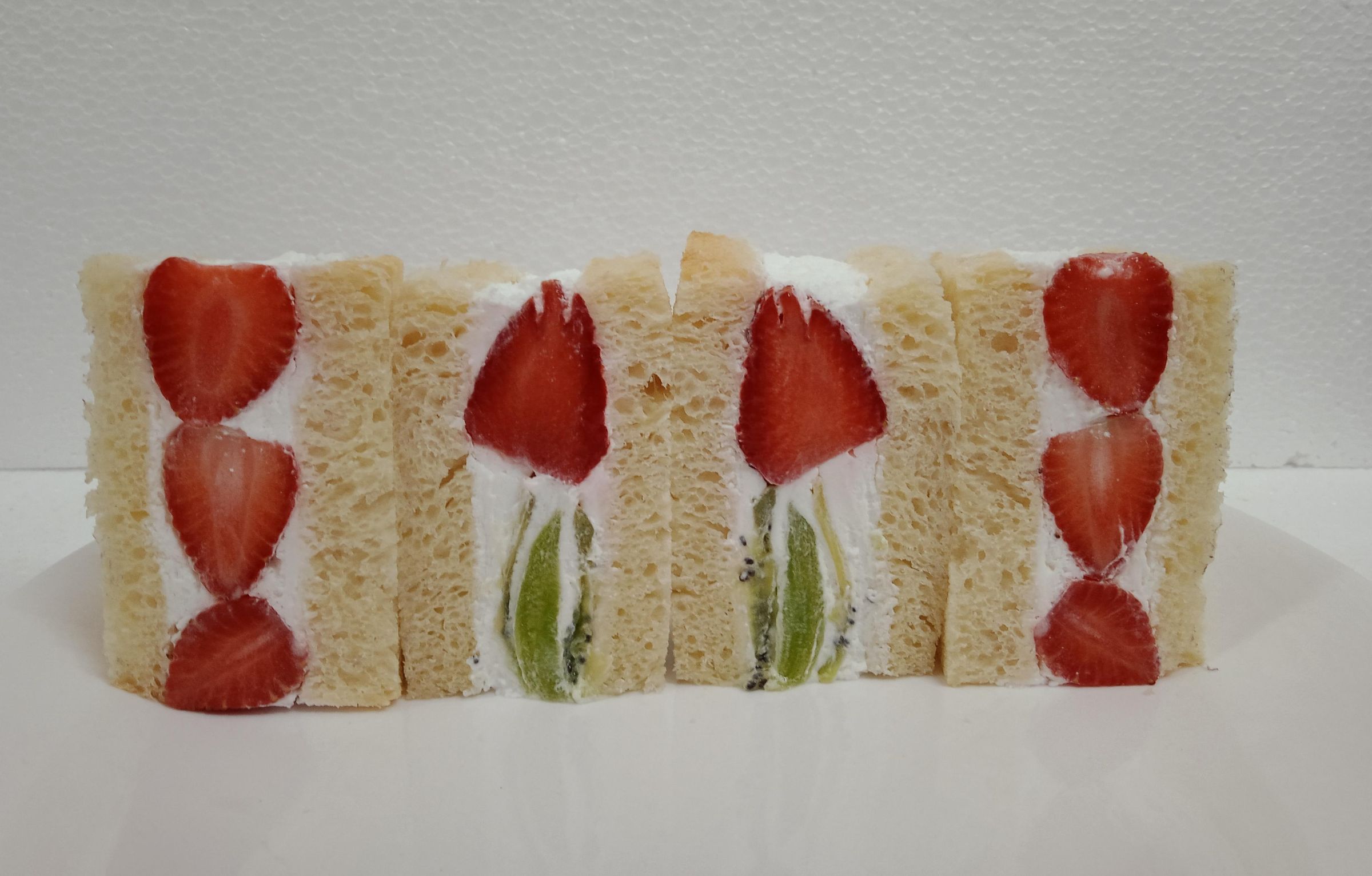 Japanese Fruit Sando Using Homemade Shokupan Bread : 22 Steps (with ...
