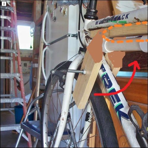 Make a Quick and Easy Bicycle Rack for Repairs : 7 Steps (with Pictures ...