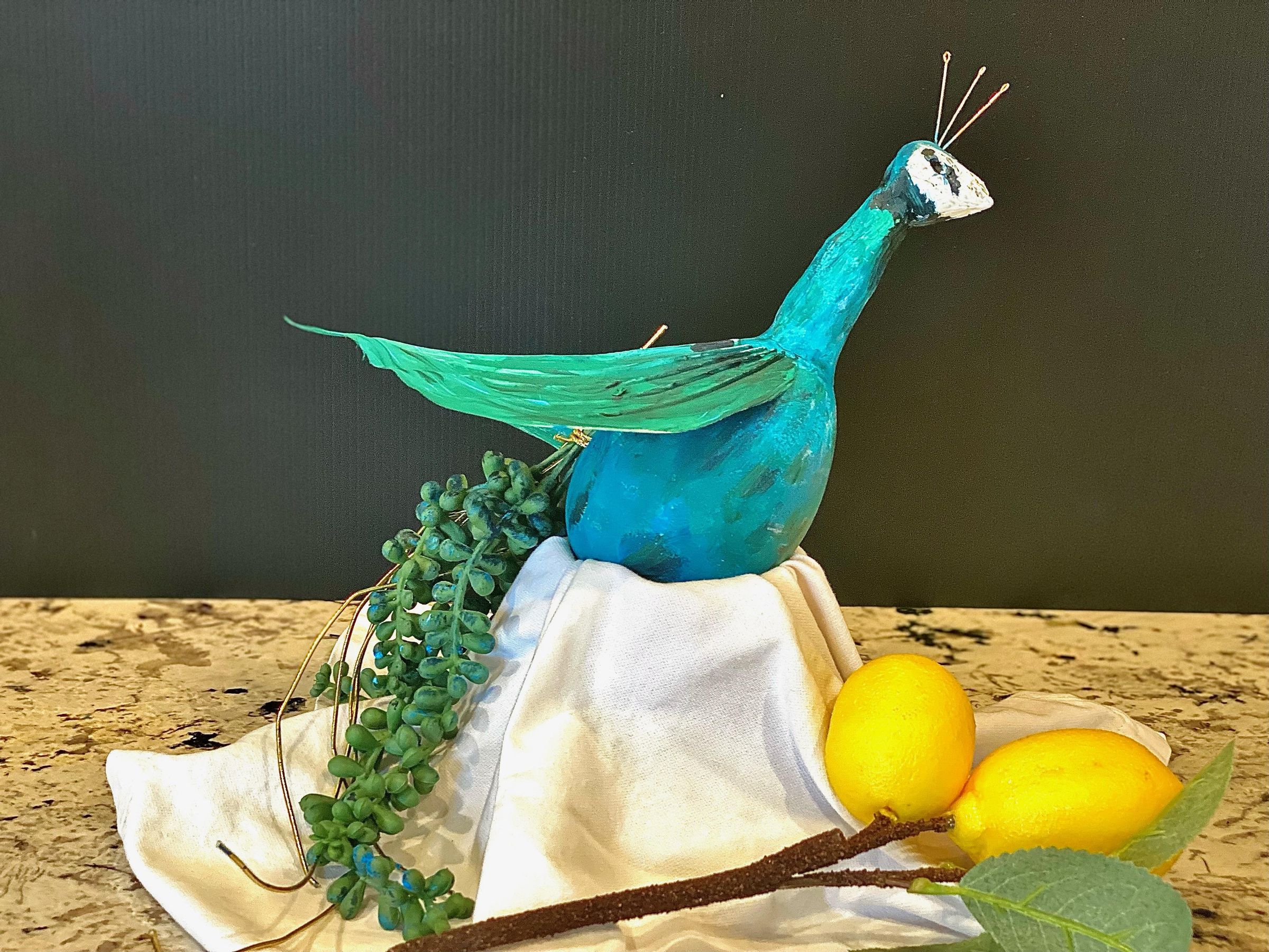 How to Make a Miniature Peacock : 8 Steps (with Pictures) - Instructables