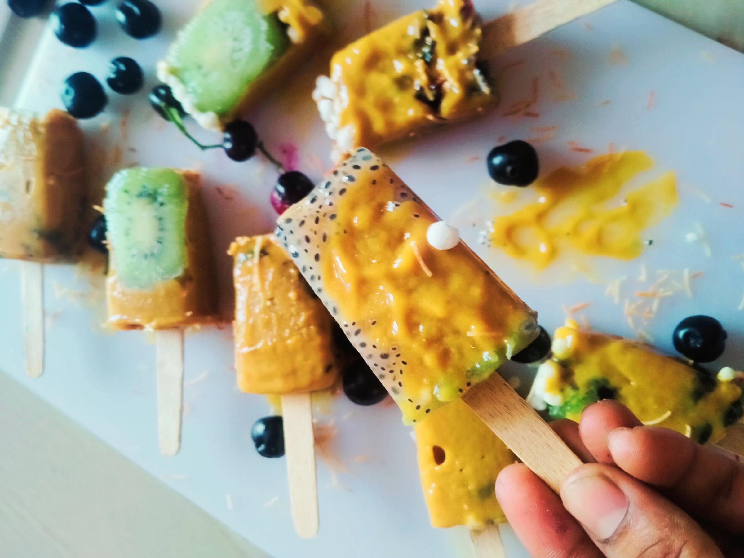MANGO HEALTH BOOSTER ICE LOLYPOPS & ICECREAM : 7 Steps (with Pictures ...
