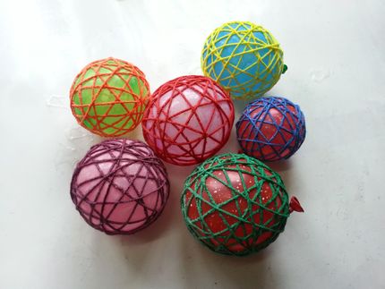 DIY Decorative Yarn Balls : 4 Steps (with Pictures) - Instructables