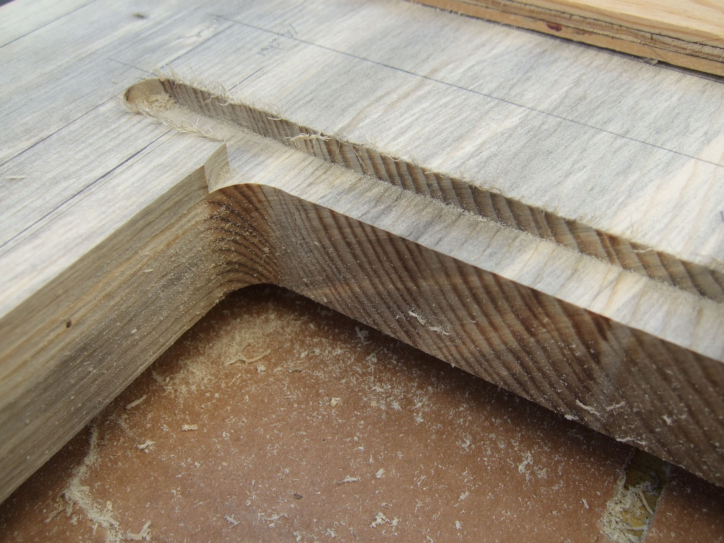 17" Picture Frame Made From Single Piece Wood Slab (for Digital Picture ...