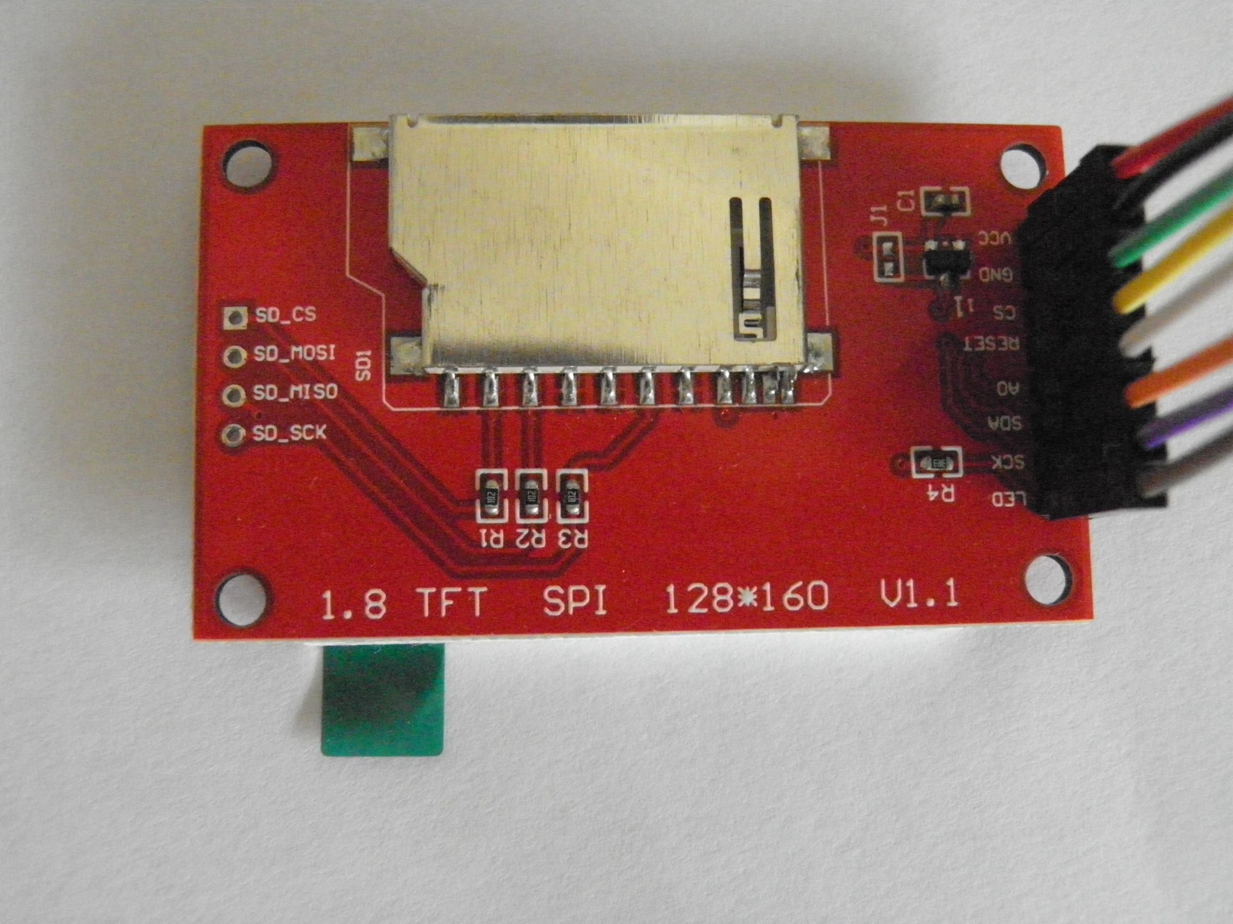 Getting 1.8 Inch LCD Display ST7735 to Work With Raspberry Pi Zero W ...
