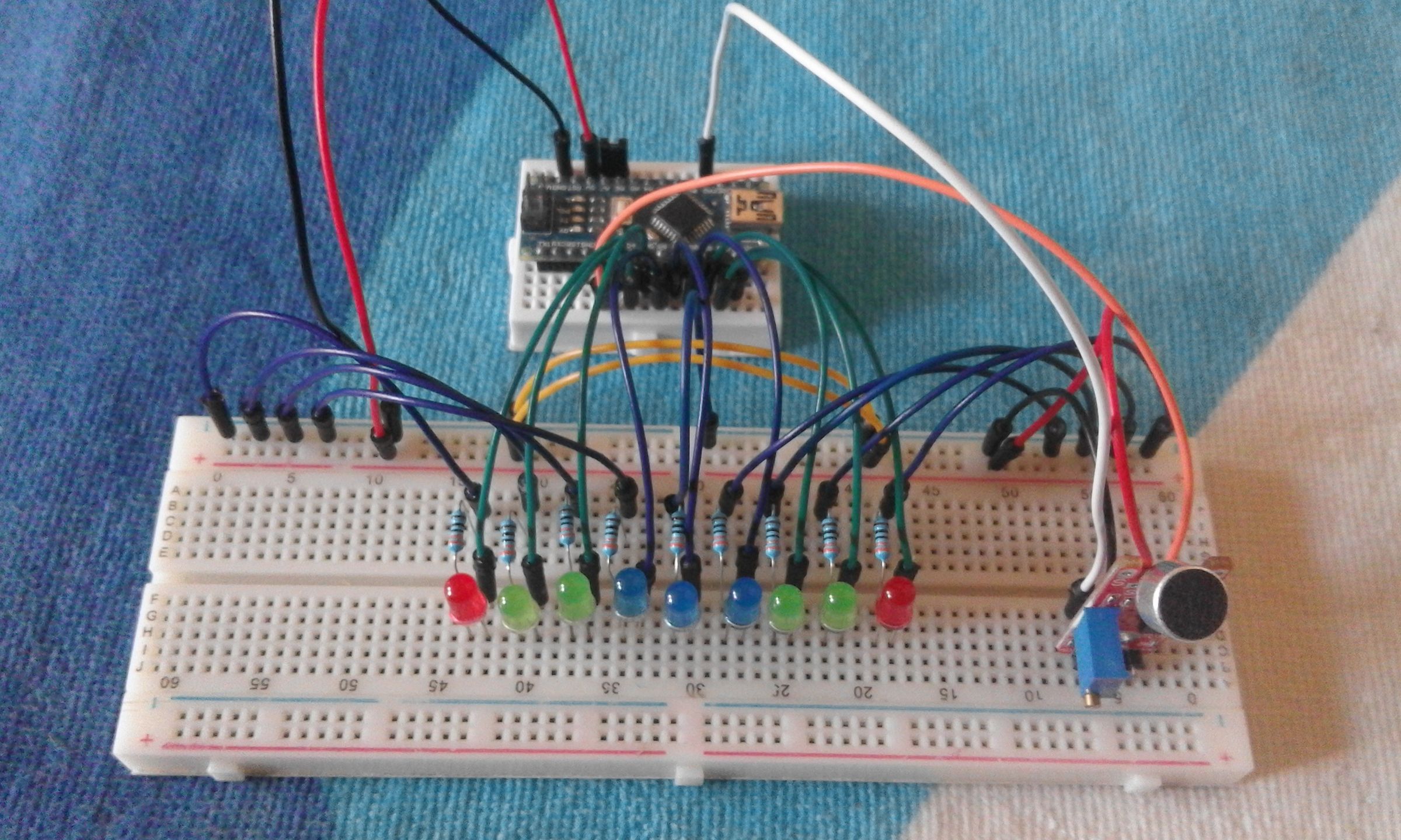 Waren's L.E.D Music Visualizer : 16 Steps (with Pictures) - Instructables