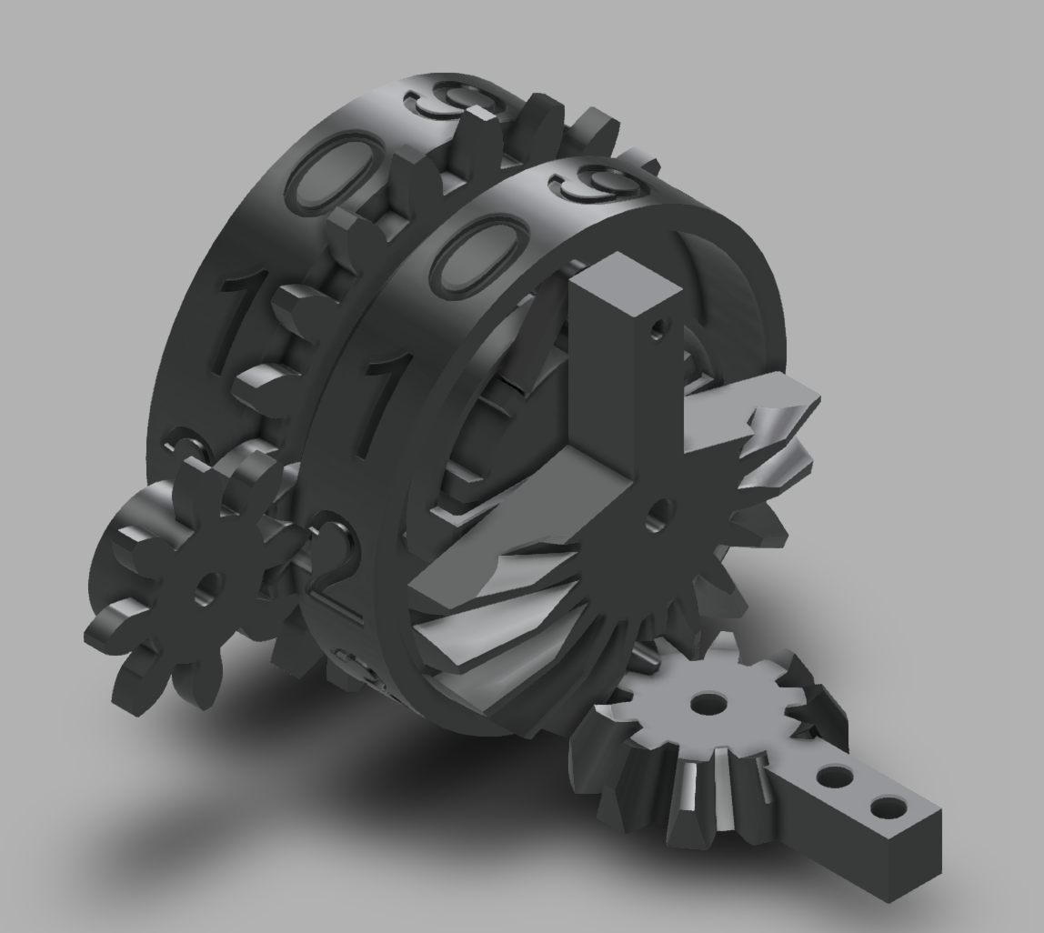 Mechanical Occupancy Counter : 4 Steps (with Pictures) - Instructables