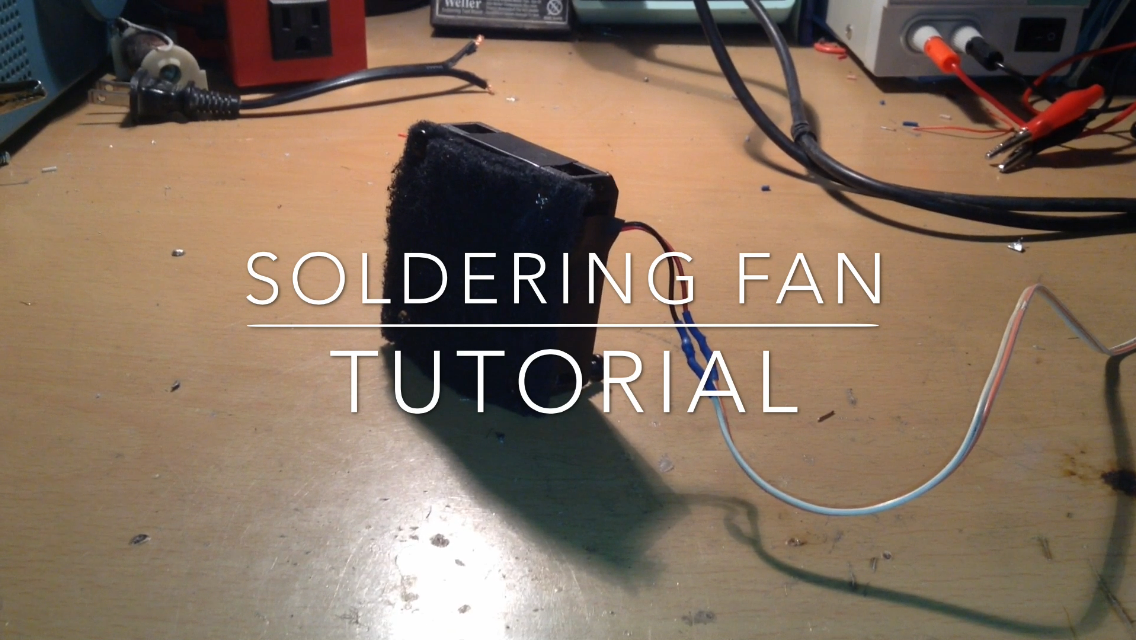 Cheap DIY Soldering Fan : 5 Steps - Instructables