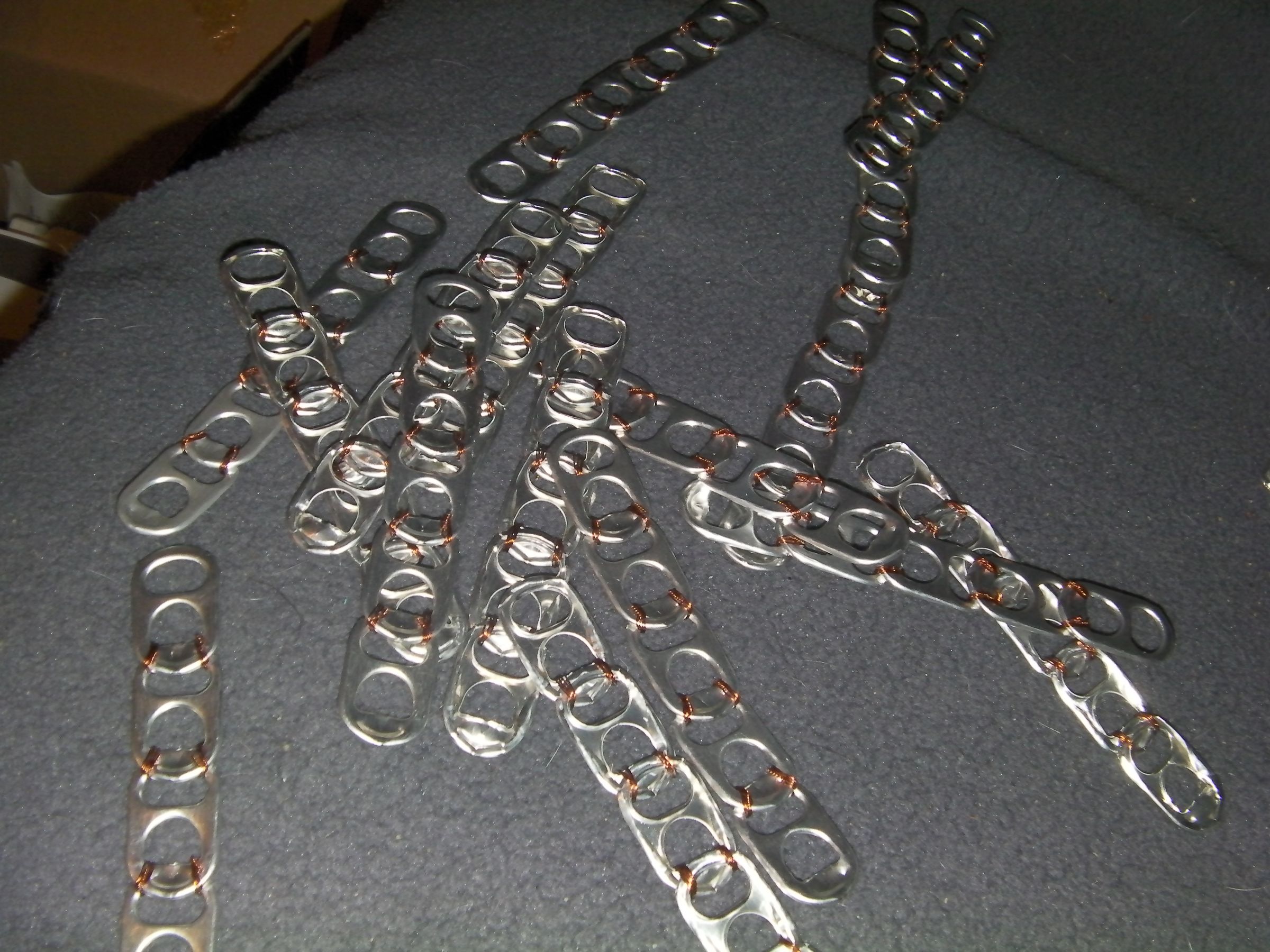 Pop/Beer Can Tab Armor : 5 Steps (with Pictures) - Instructables