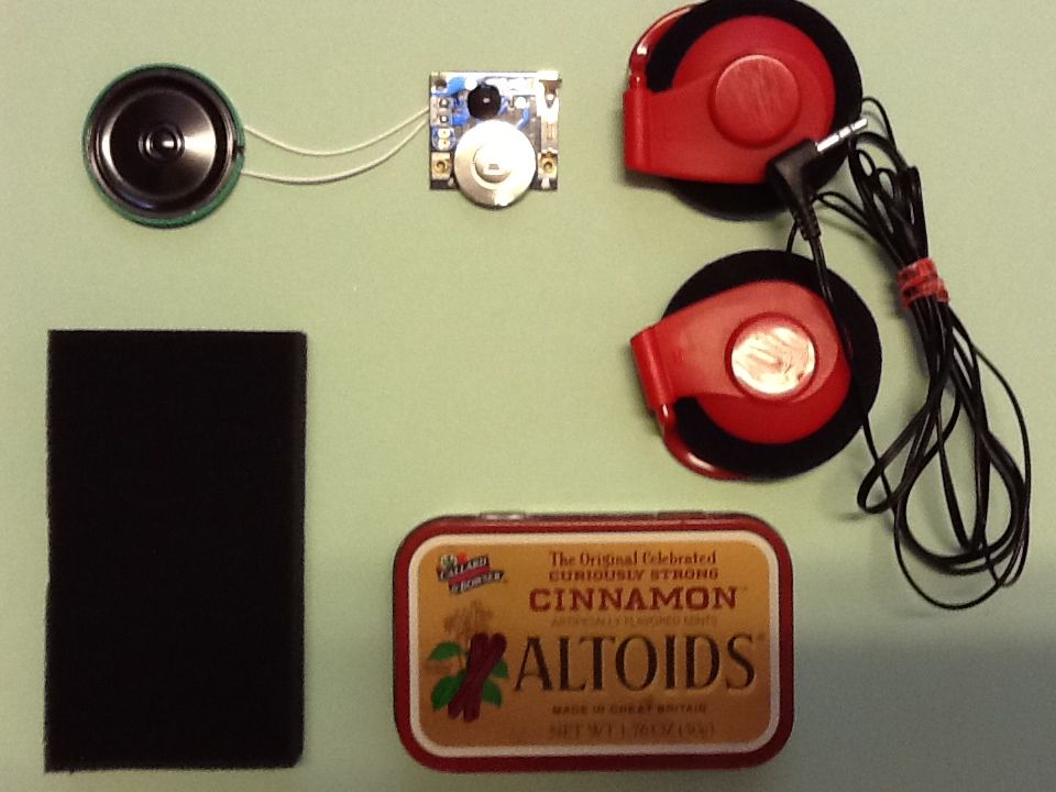 Altoid Tin Speaker Schematics