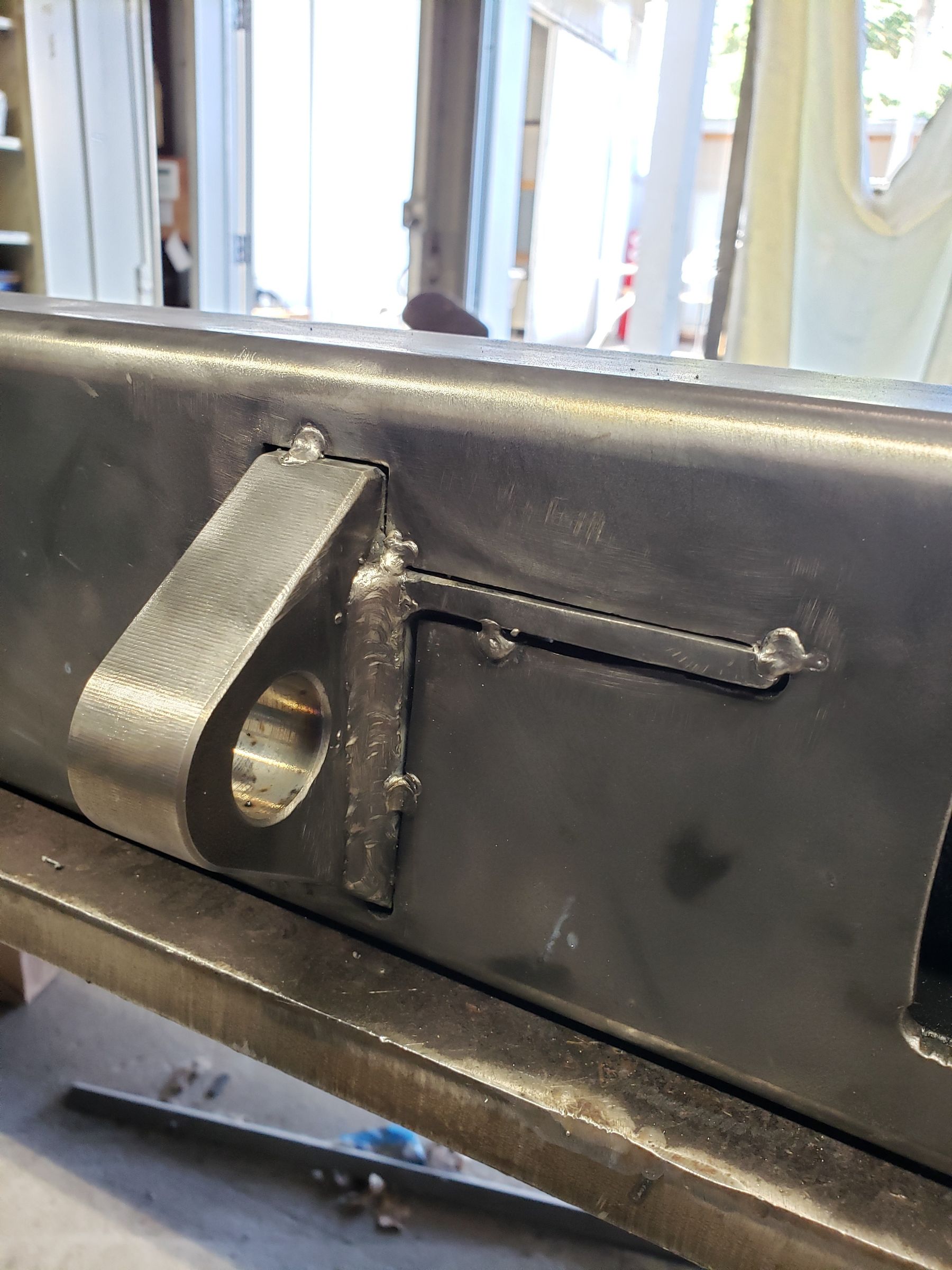 Custom Off Road Rear Bumper With Hitch : 6 Steps (with Pictures ...