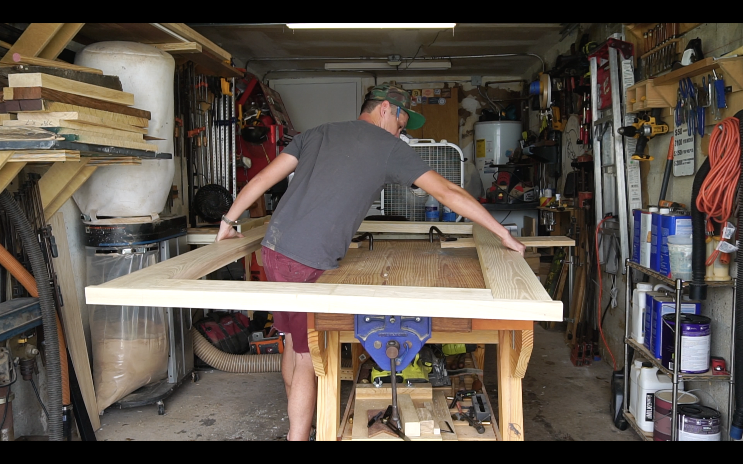 Timber Frame Sliding Barn Door : 11 Steps (with Pictures) - Instructables