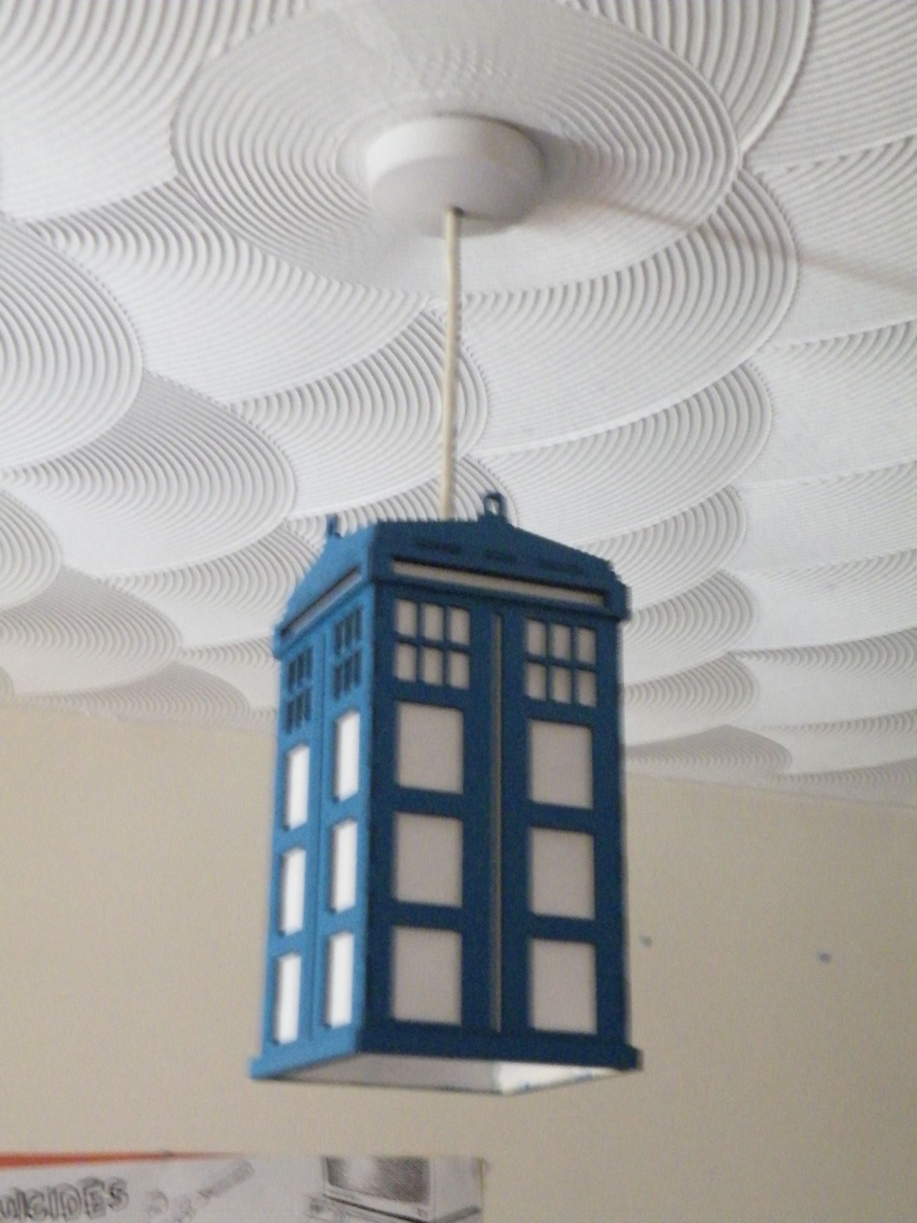 Tardis Lampshade : 9 Steps (with Pictures) - Instructables