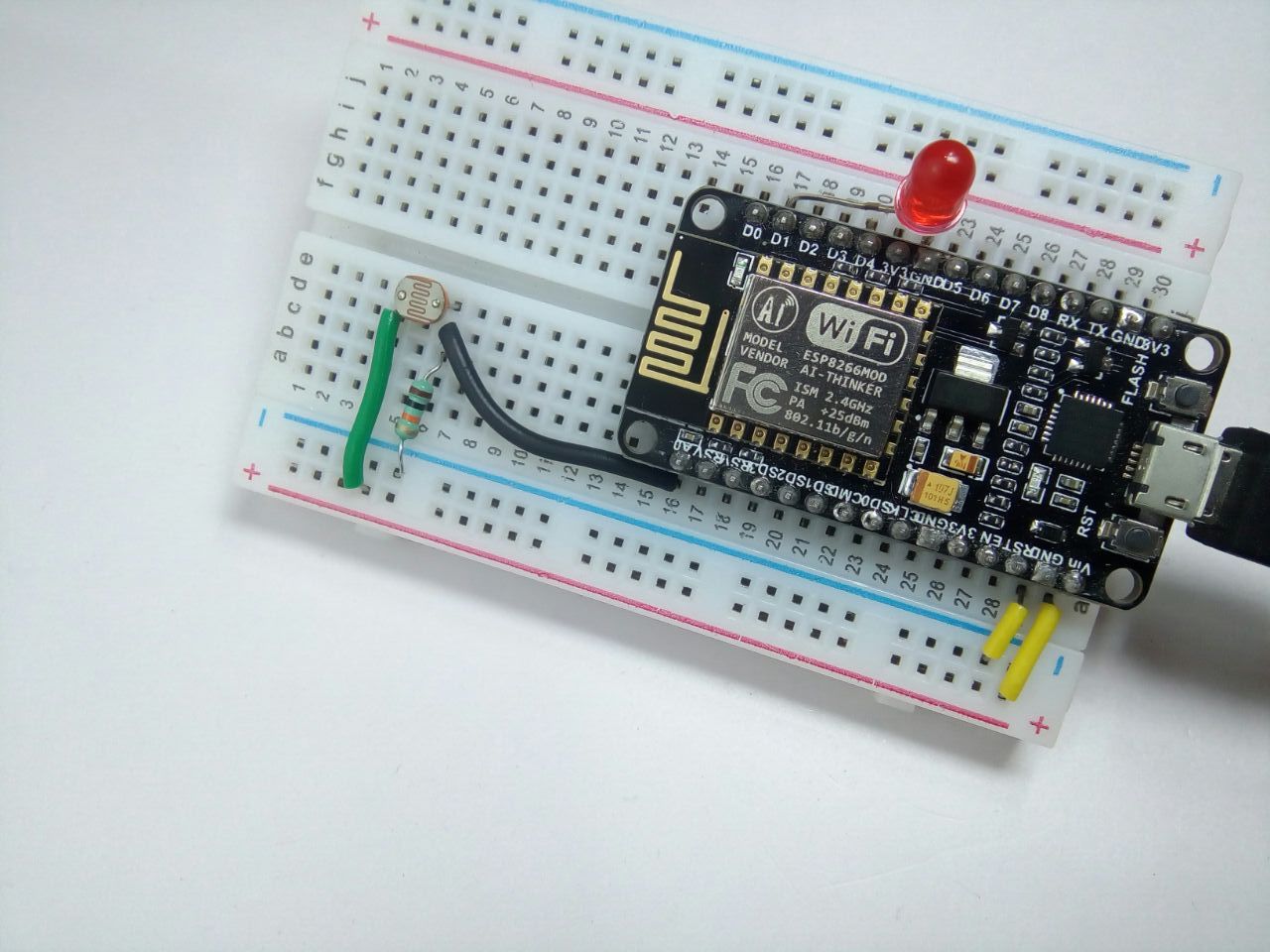 Auto-LED Using LDR With NodeMCU : 4 Steps (with Pictures) - Instructables