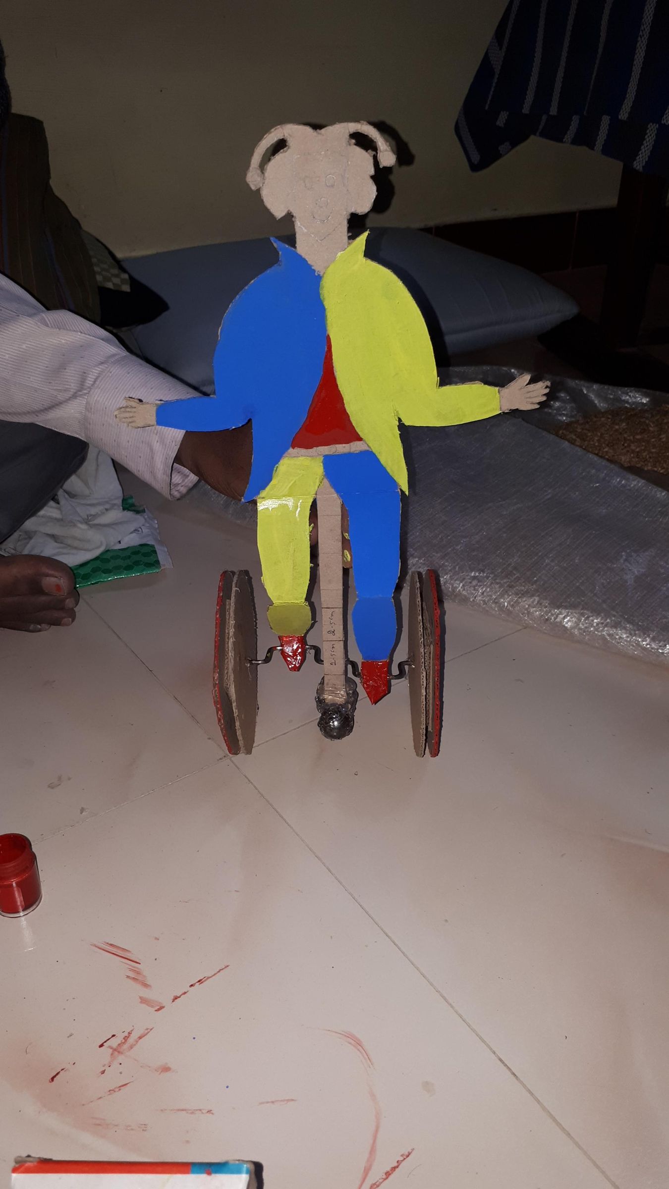 Moving Automata Walking Buffoon : 14 Steps (with Pictures) - Instructables
