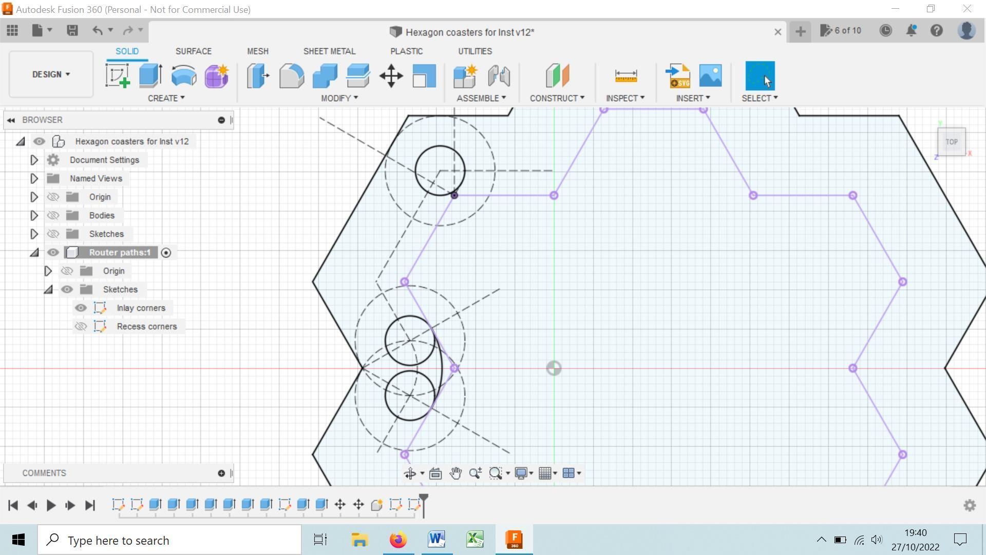 DIY Router Guides, Collars and Templates With Fusion 360 : 8 Steps ...
