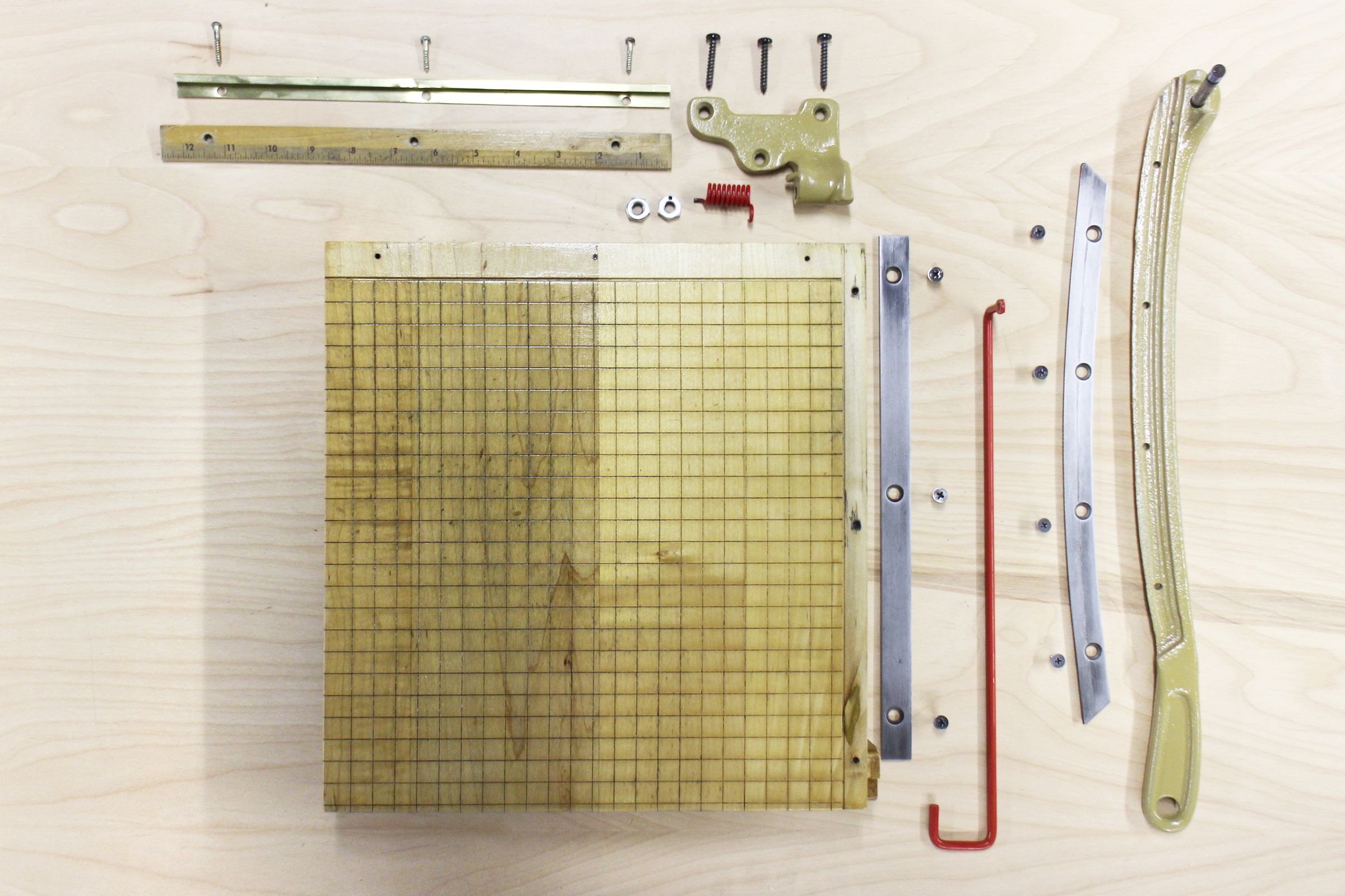 Restore Old Paper Cutter : 14 Steps (with Pictures) - Instructables