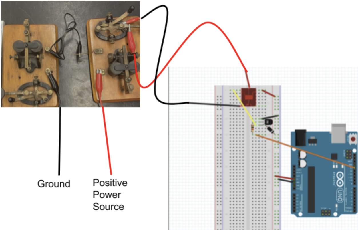 Arduino Controlled Telegraph, by George Theall, and Finn Snow : 5 Steps ...