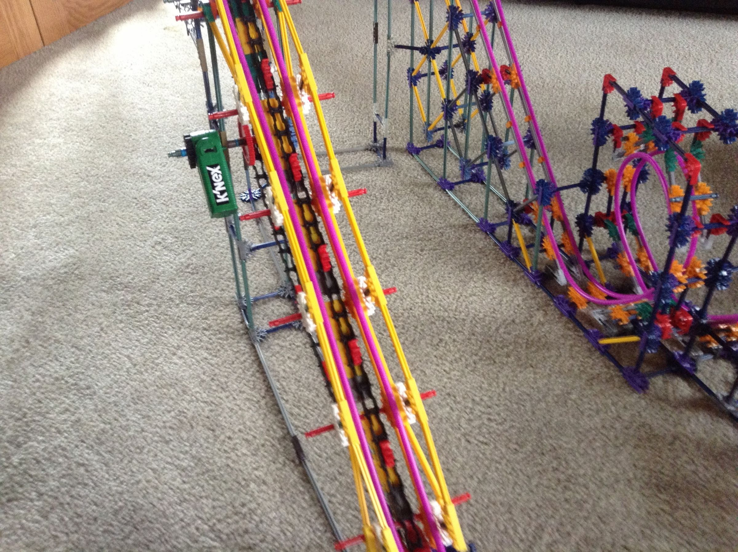 Knex Ball Coaster - Looper - Instructables