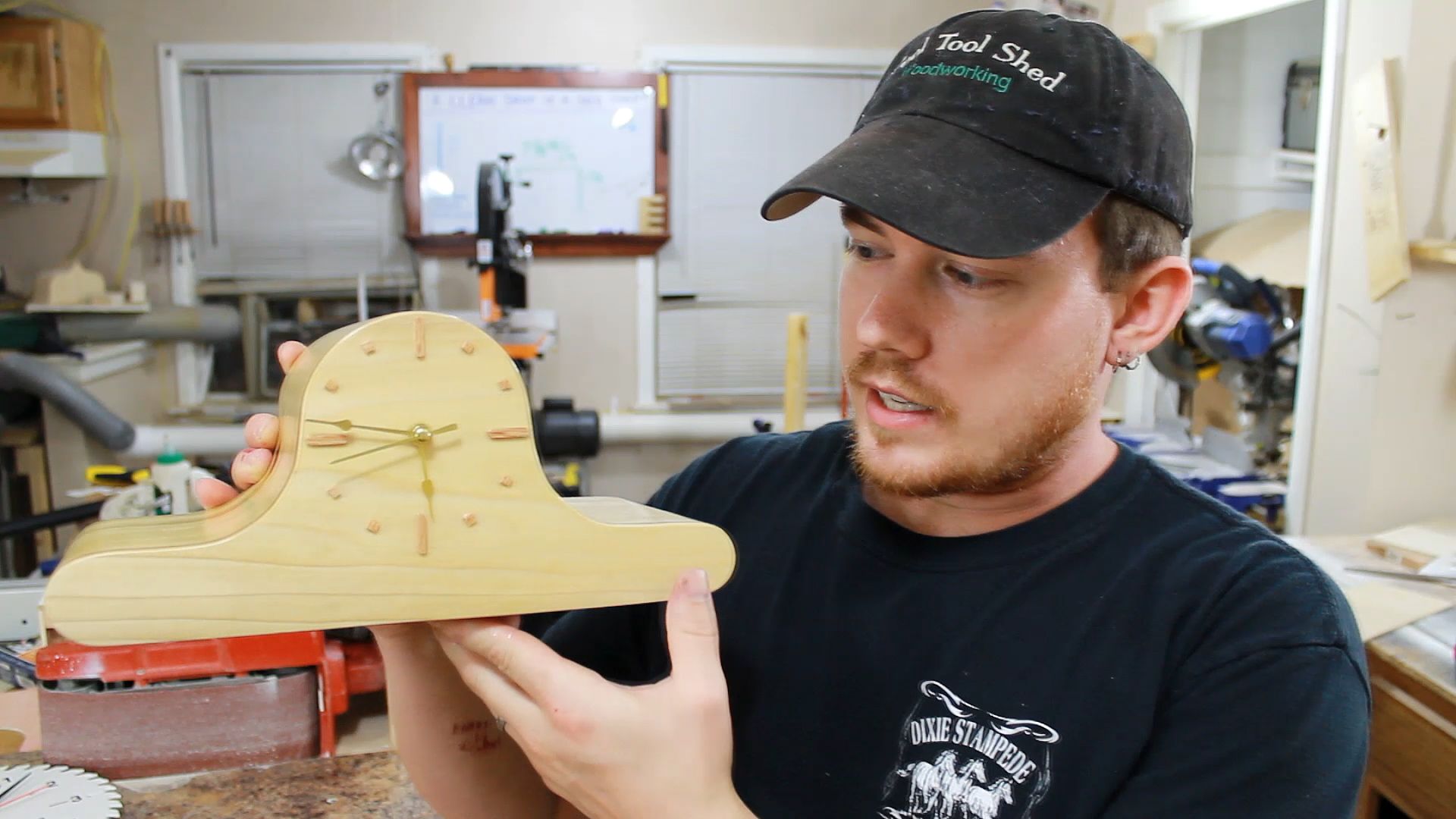 Bandsaw Box Clock With Hidden Storage : 8 Steps (with Pictures ...