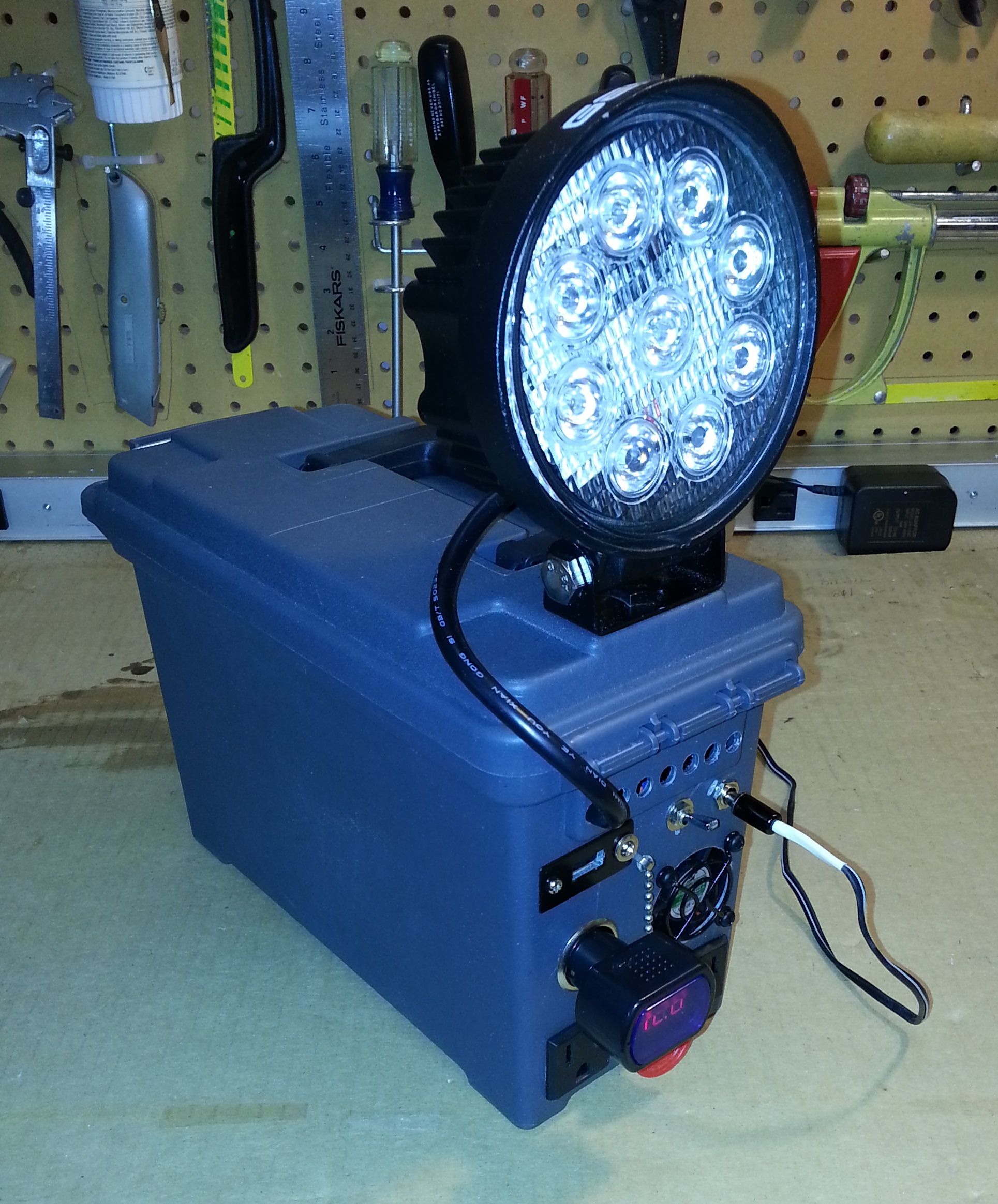 Portable Sun - Rechargeable Work Lamp : 5 Steps (with Pictures ...