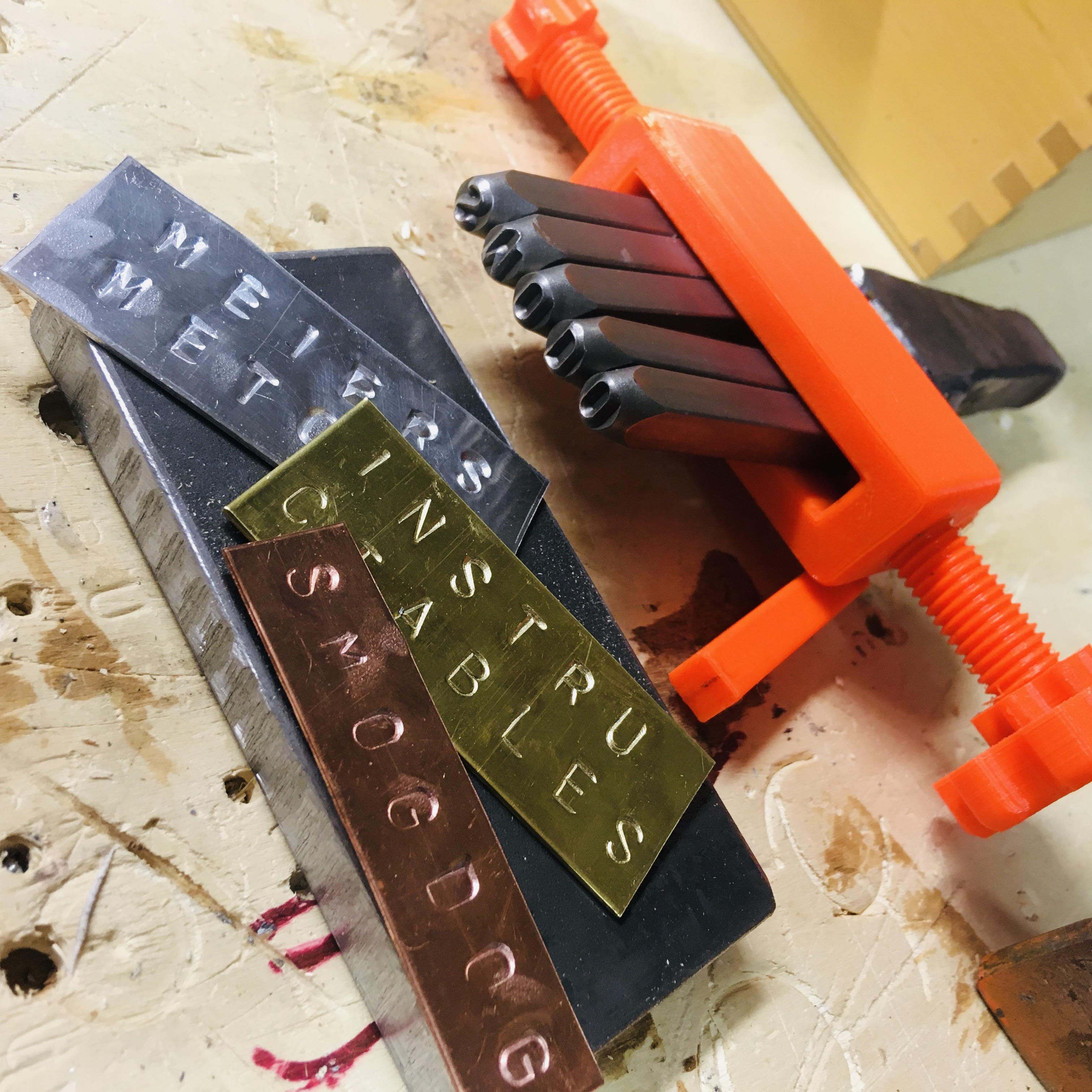 Metal Letter Stamp Tool : 8 Steps (with Pictures) - Instructables