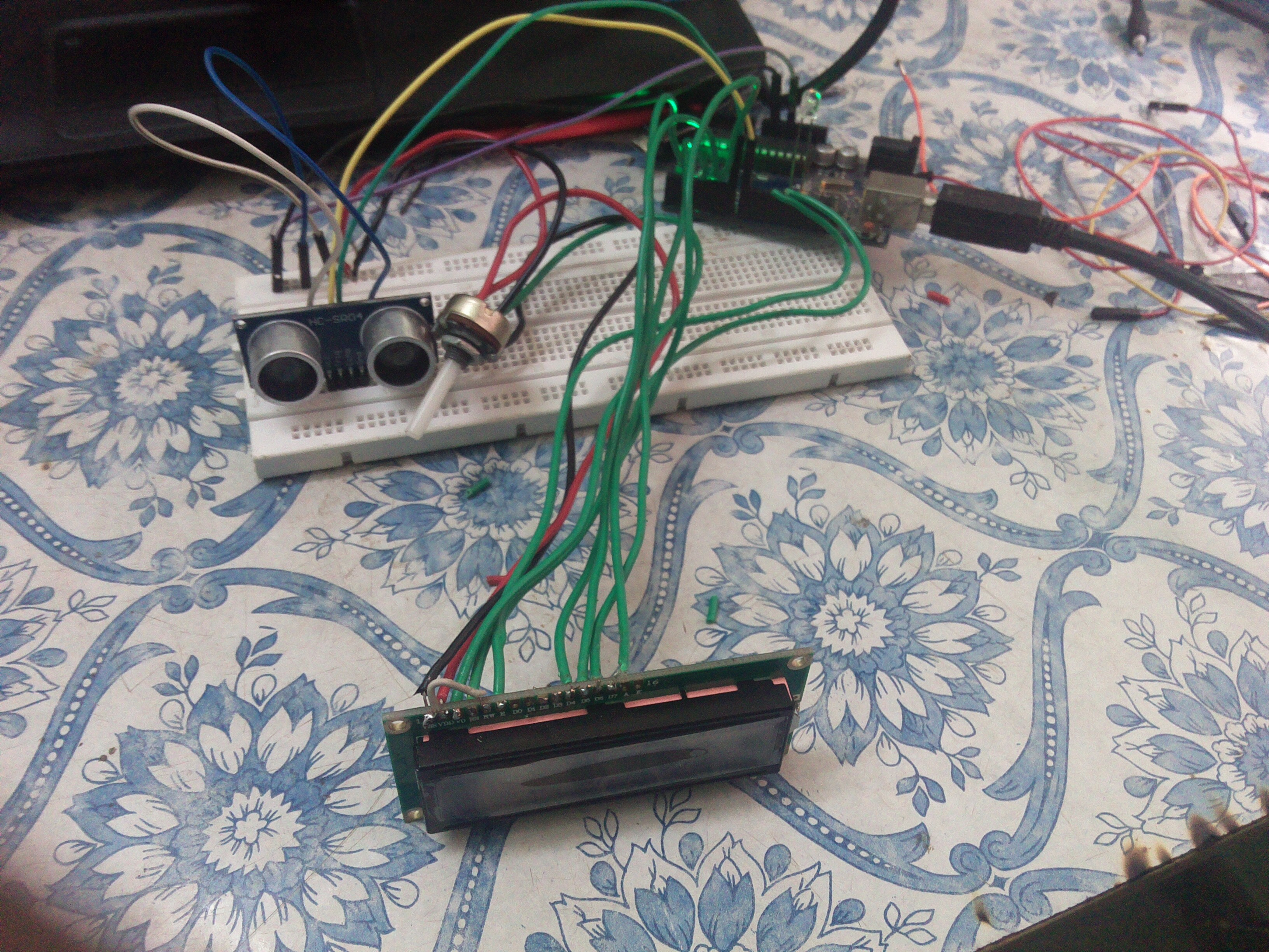 DISTANCE MEASUREMENT AND LCD DISPLAY BY ARDUINO : 5 Steps - Instructables