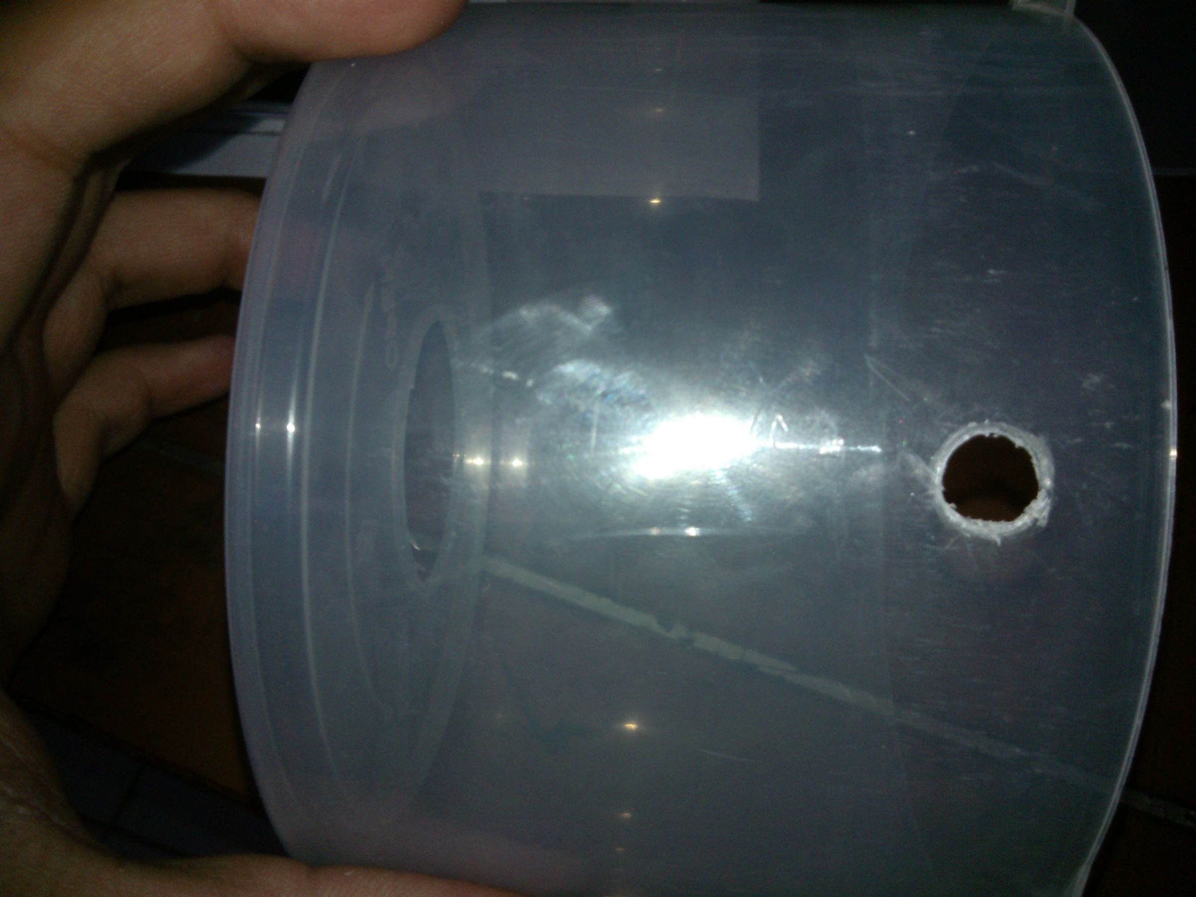 How to Make a Custom Lamp From Cd Spindle : 6 Steps (with Pictures ...