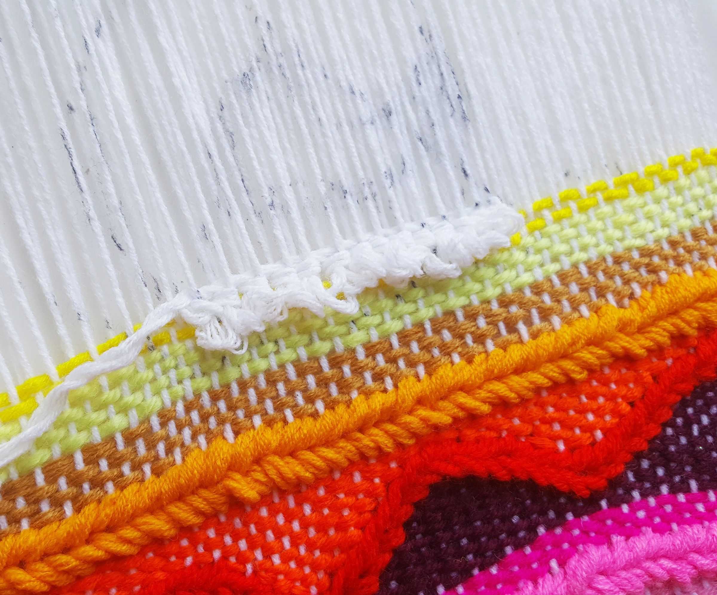 DIY Tapestry Weaving on Twig Frame : 11 Steps (with Pictures ...