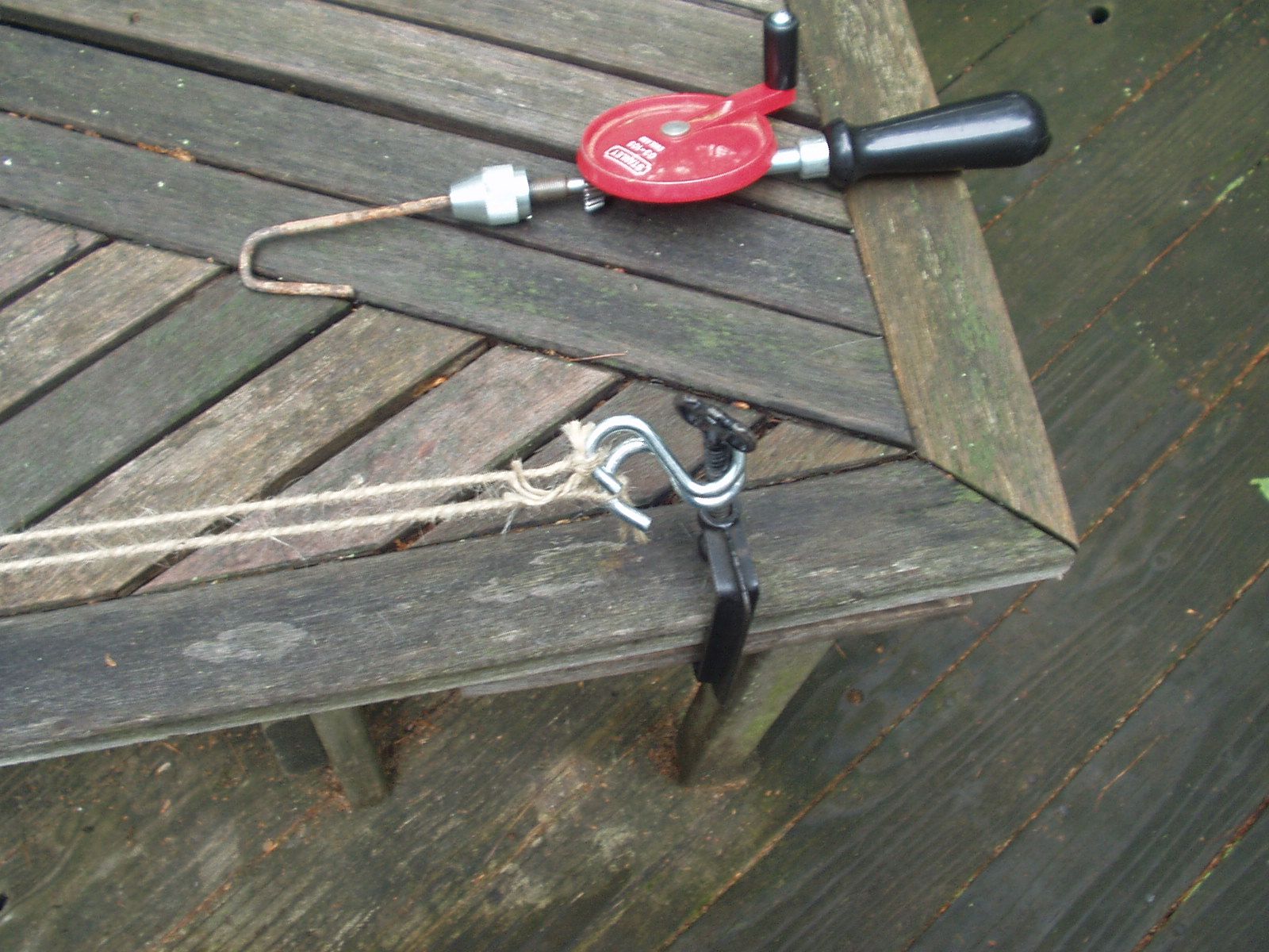 Rope Making With a Hand Powered Drill : 14 Steps (with Pictures ...