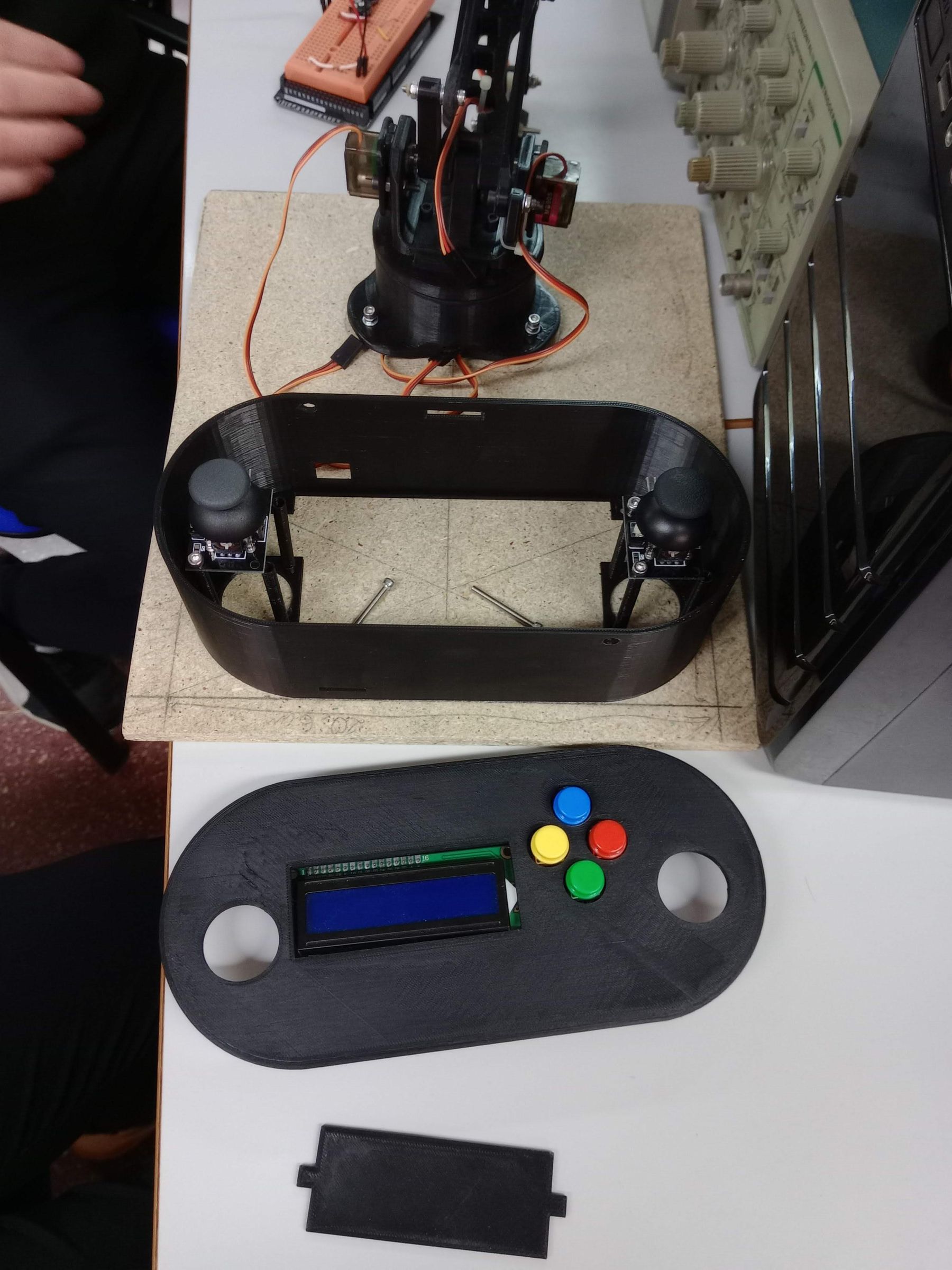 Robotic Arm Ft. Arduino Mega, TheGHIZmo, Aarav G : 8 Steps (with ...