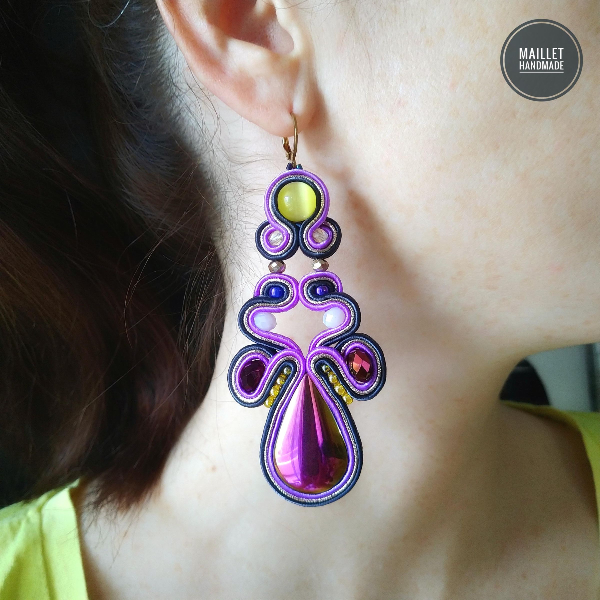 Statement Soutache Earrings : 16 Steps (with Pictures) - Instructables