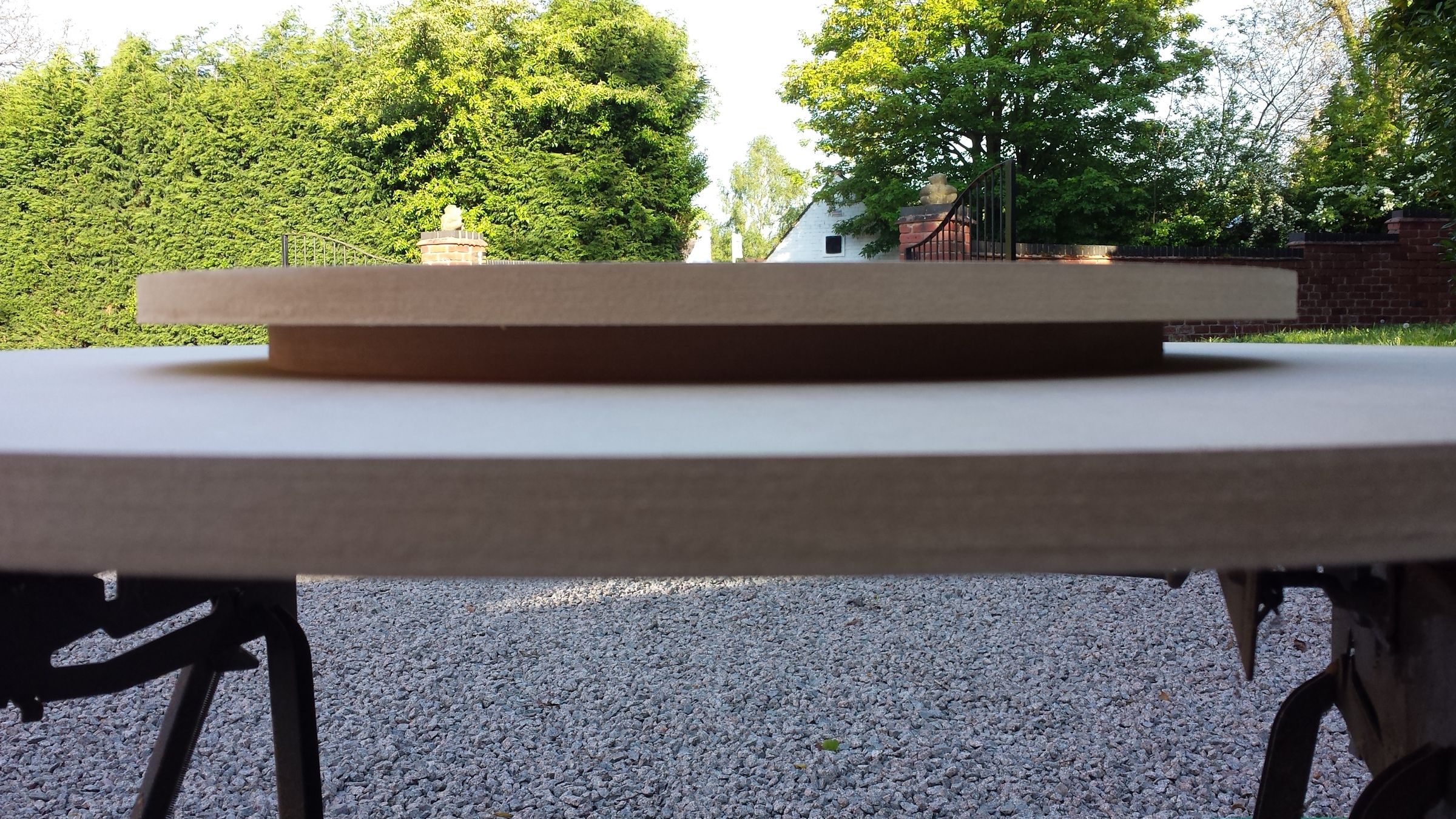 360 Rotating Platform With Fixed Central Platform : 8 Steps (with ...