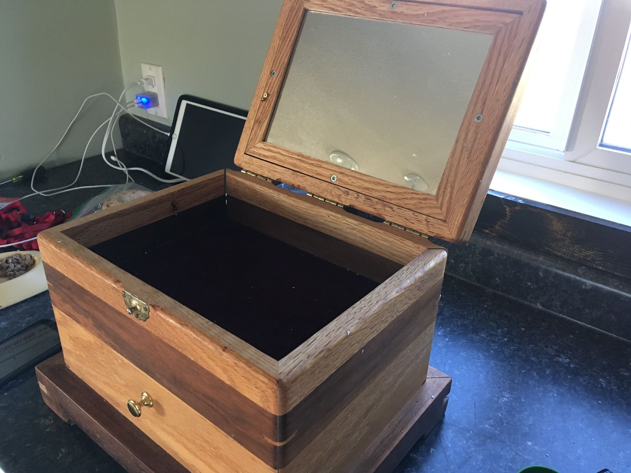 Hidden Secret Hiding Places Jewelry Box : 3 Steps (with Pictures ...