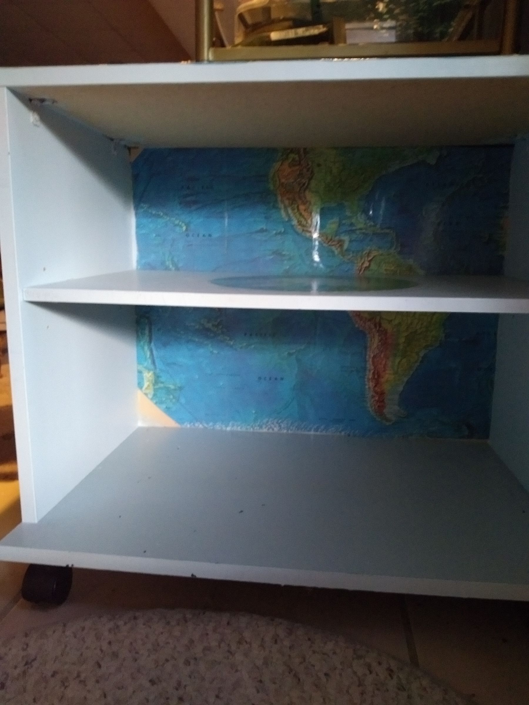 Map Bookcase : 6 Steps - Instructables