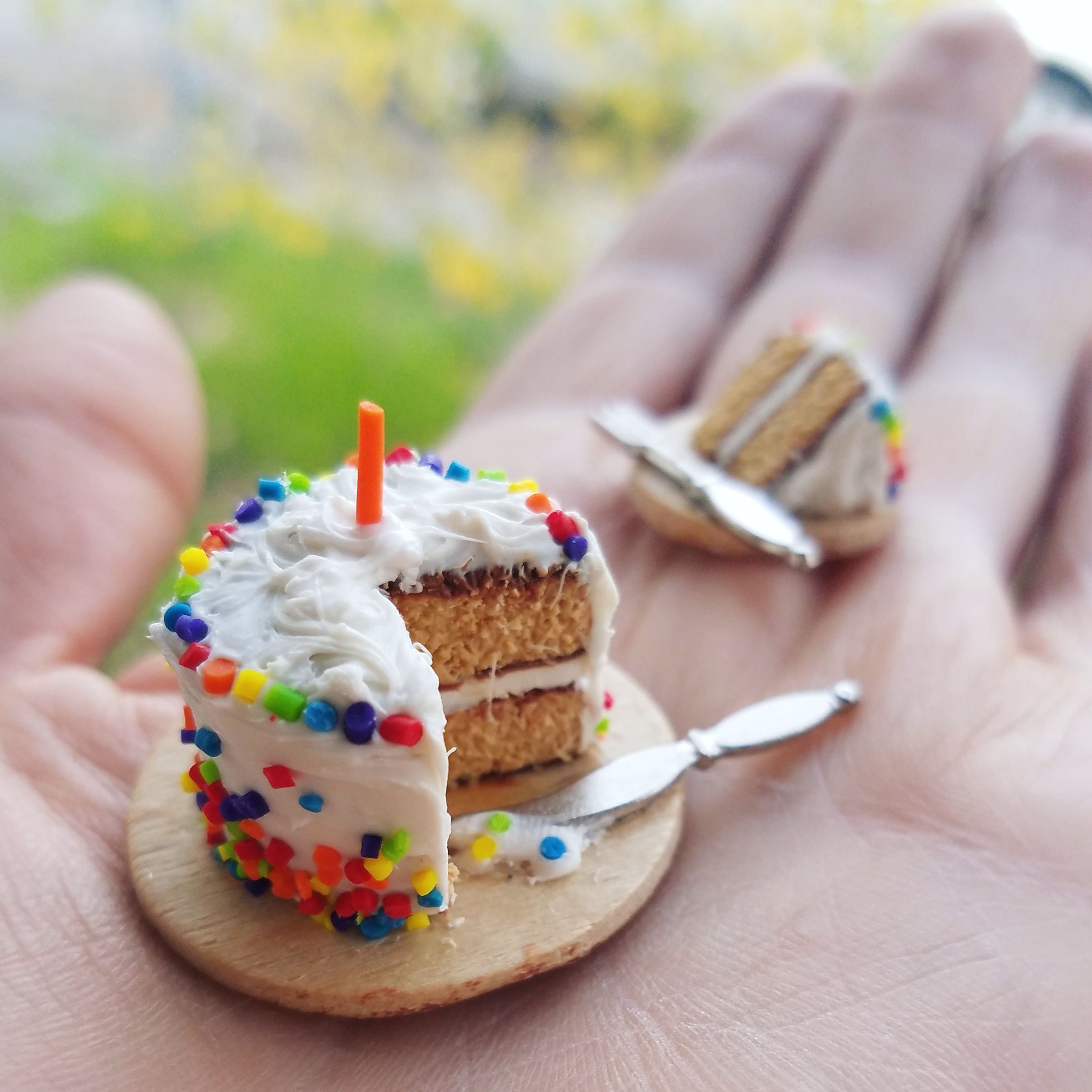 Miniature Polymer Birthday Cake : 8 Steps (with Pictures) - Instructables
