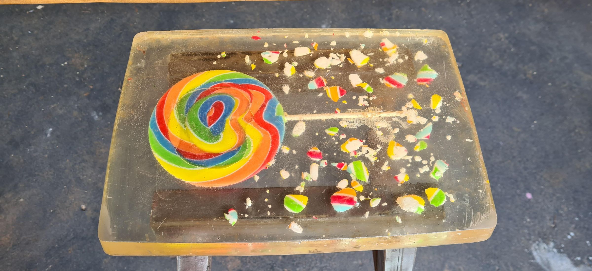 Candy Resin Stool - Instructables