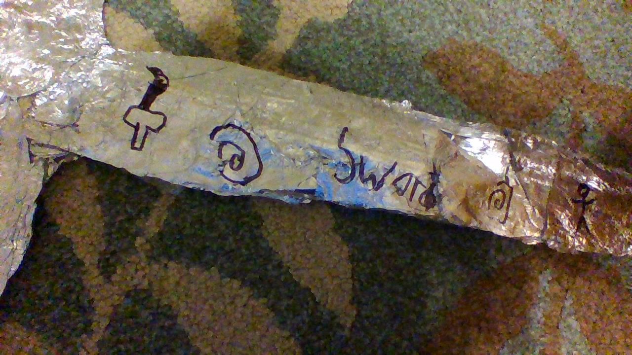 How to Make a Tinfoil Sword : 3 Steps - Instructables
