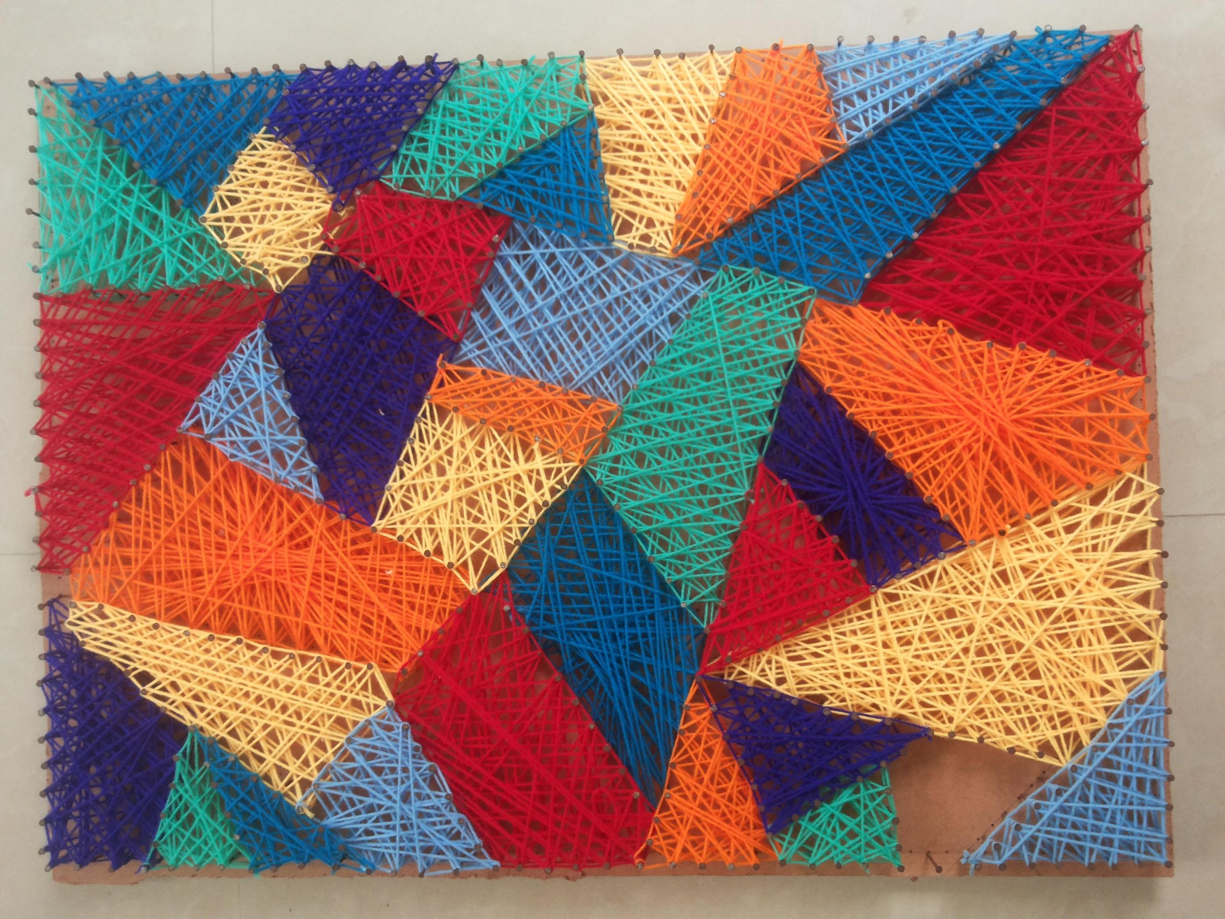 String Art Wall Piece : 5 Steps (with Pictures) - Instructables