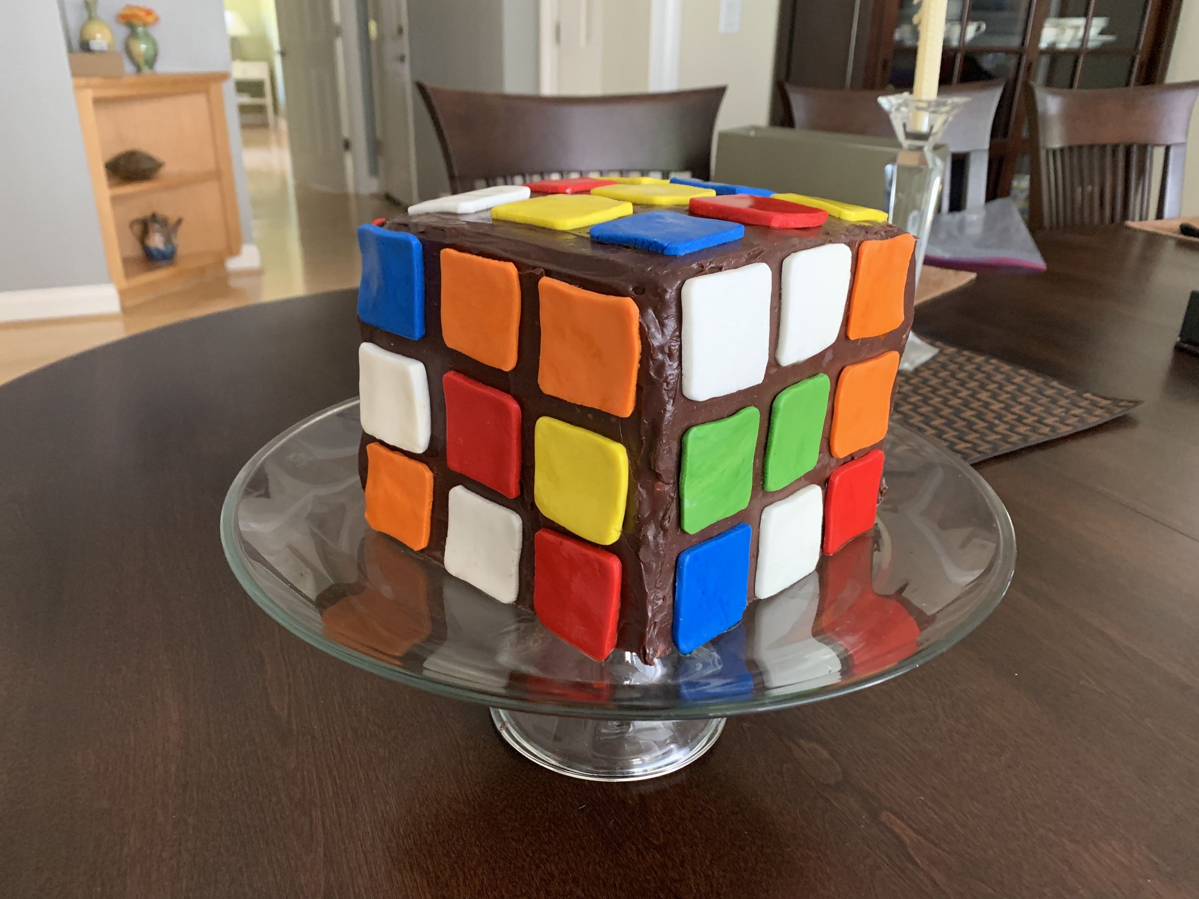 How to Make a Totally Awesome Rubik's Cube Cake! : 7 Steps (with ...