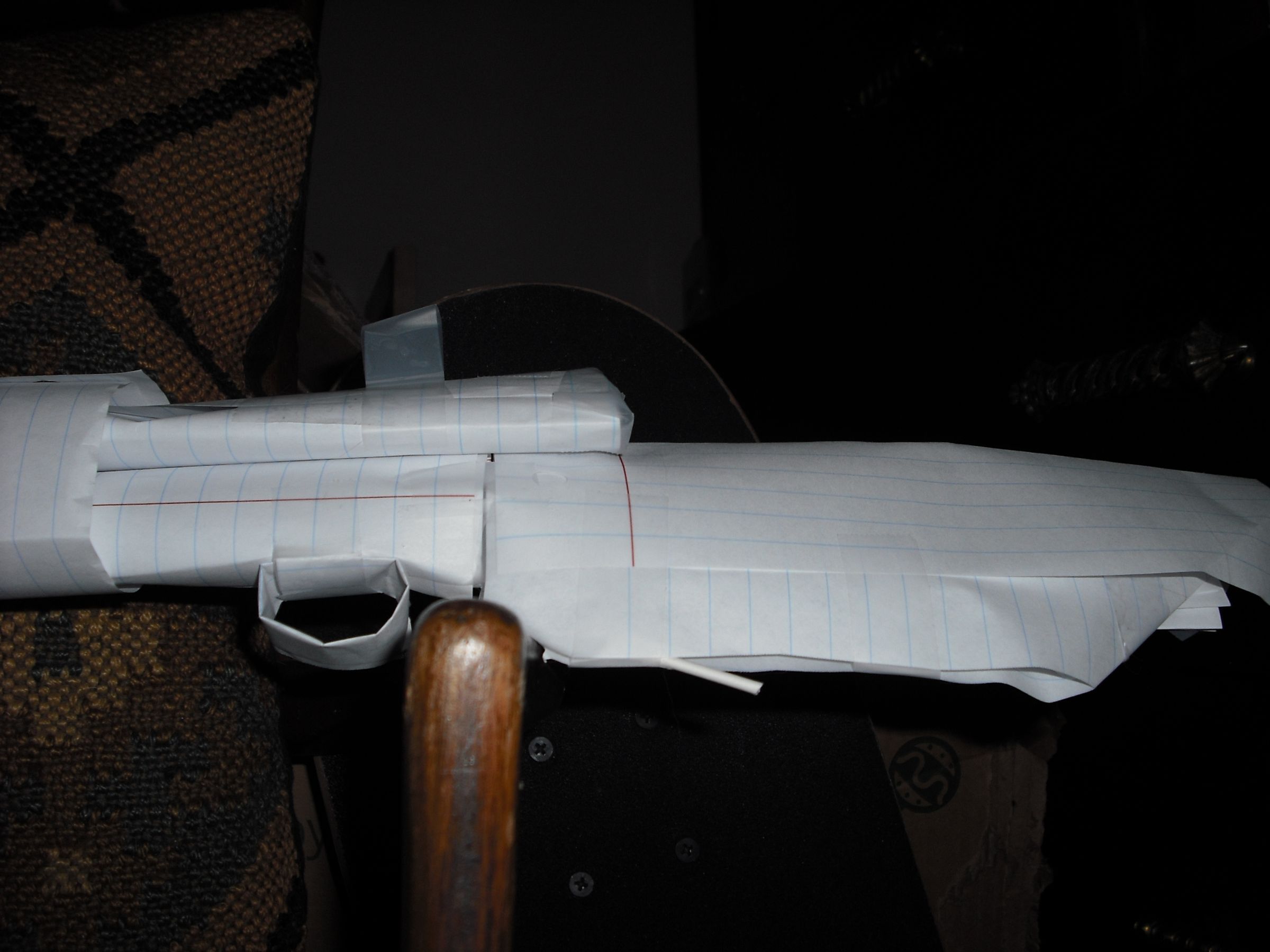 How To Draw A Machine Gun On Paper