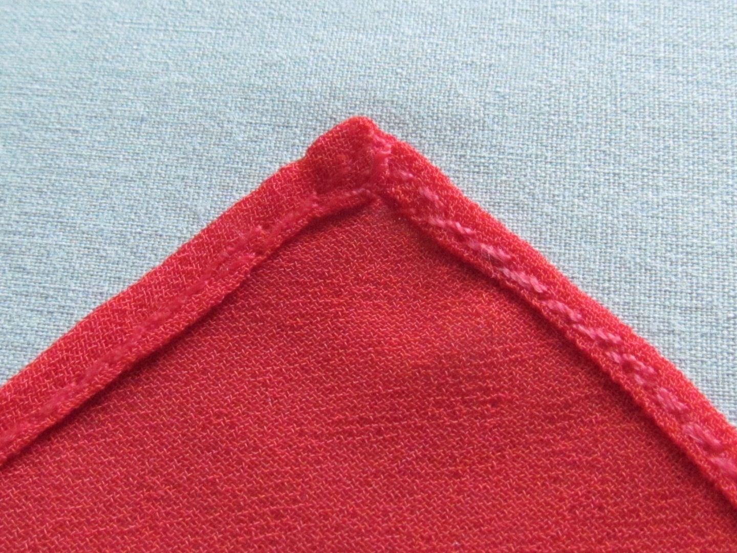 Hemming a Chiffon, Satin, Cotton or Silk Square Scarf : 16 Steps ...