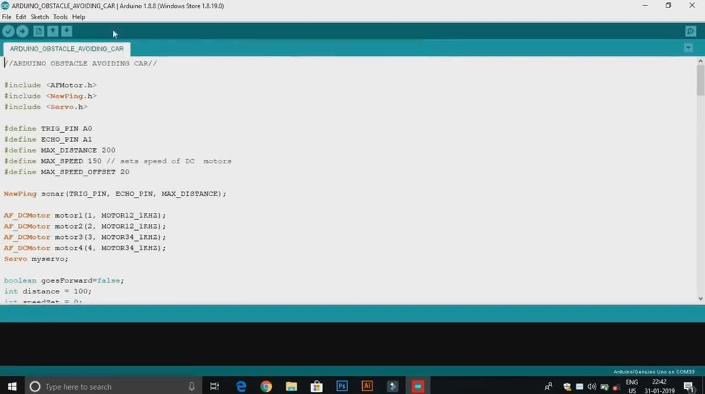 DIY Arduino Obstacle Avoiding Car at Home: 5 Steps